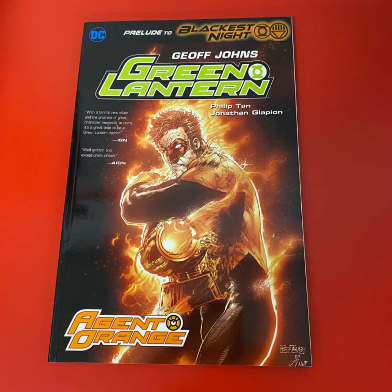 DC Comics Green Lantern Agent Orange Paperback