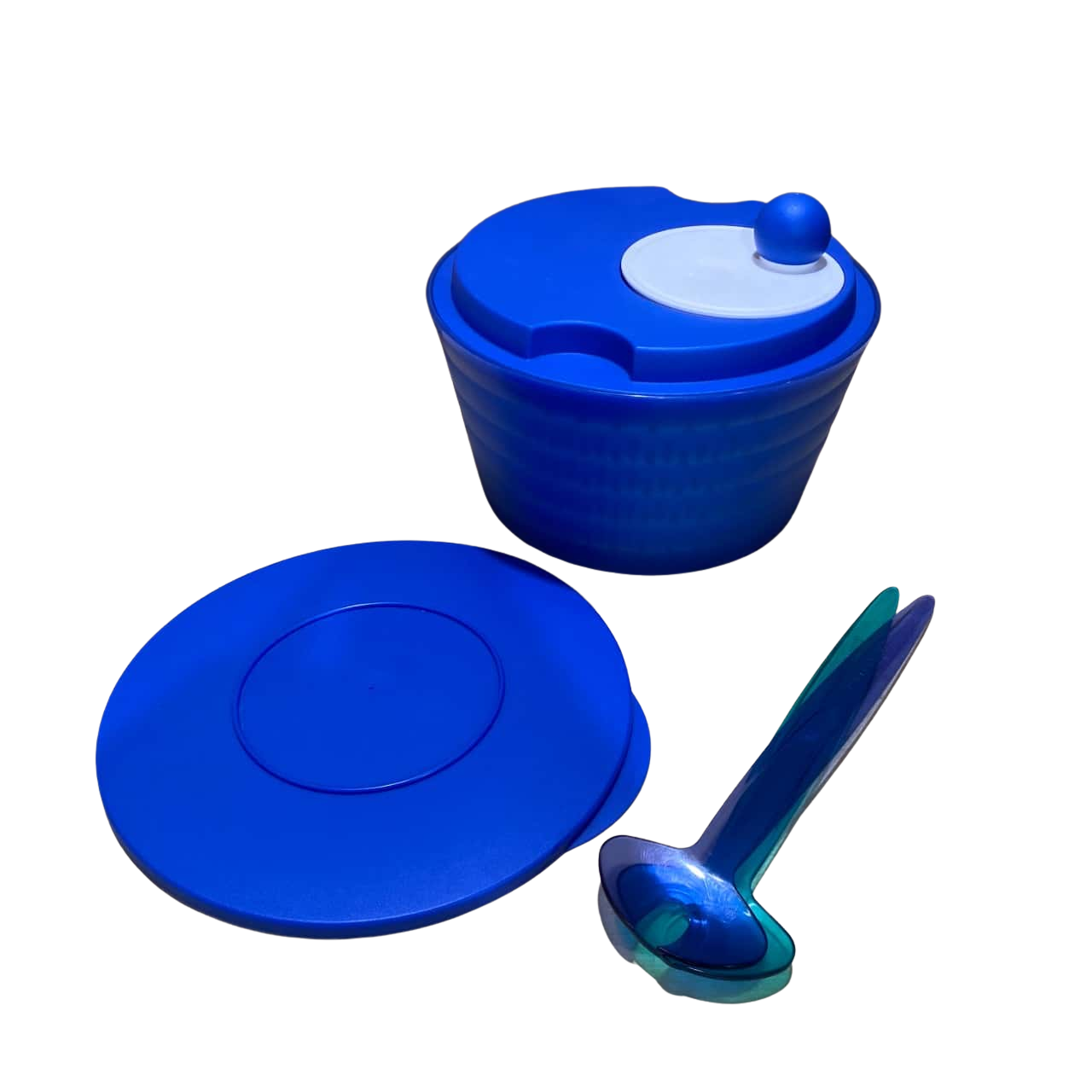 Tupperware Salad Spinner / Bowl 4.5L Blue