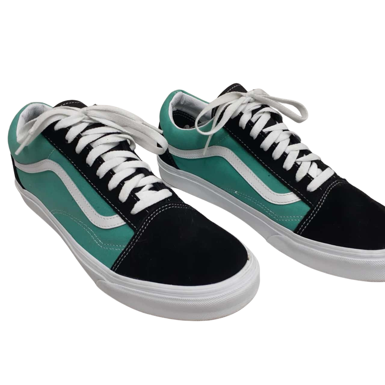 Vans Mens Sneakers Size 11 Black / Green / White (s)