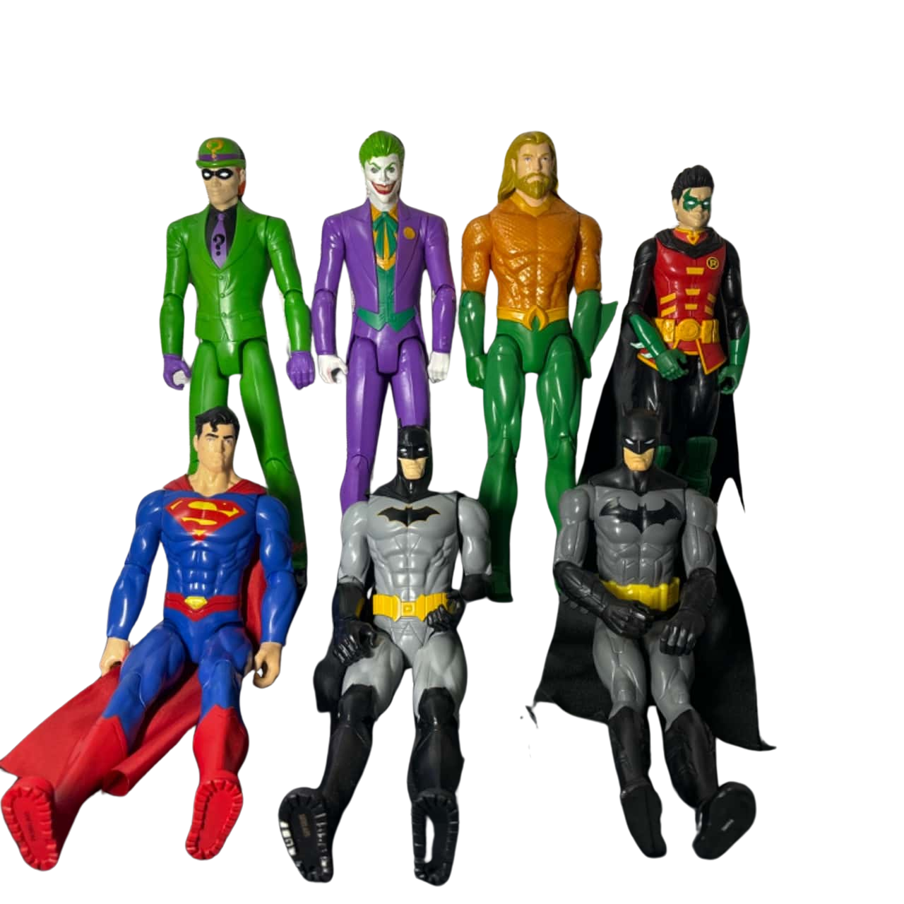 X7 Bundle of DC comic “12” figures