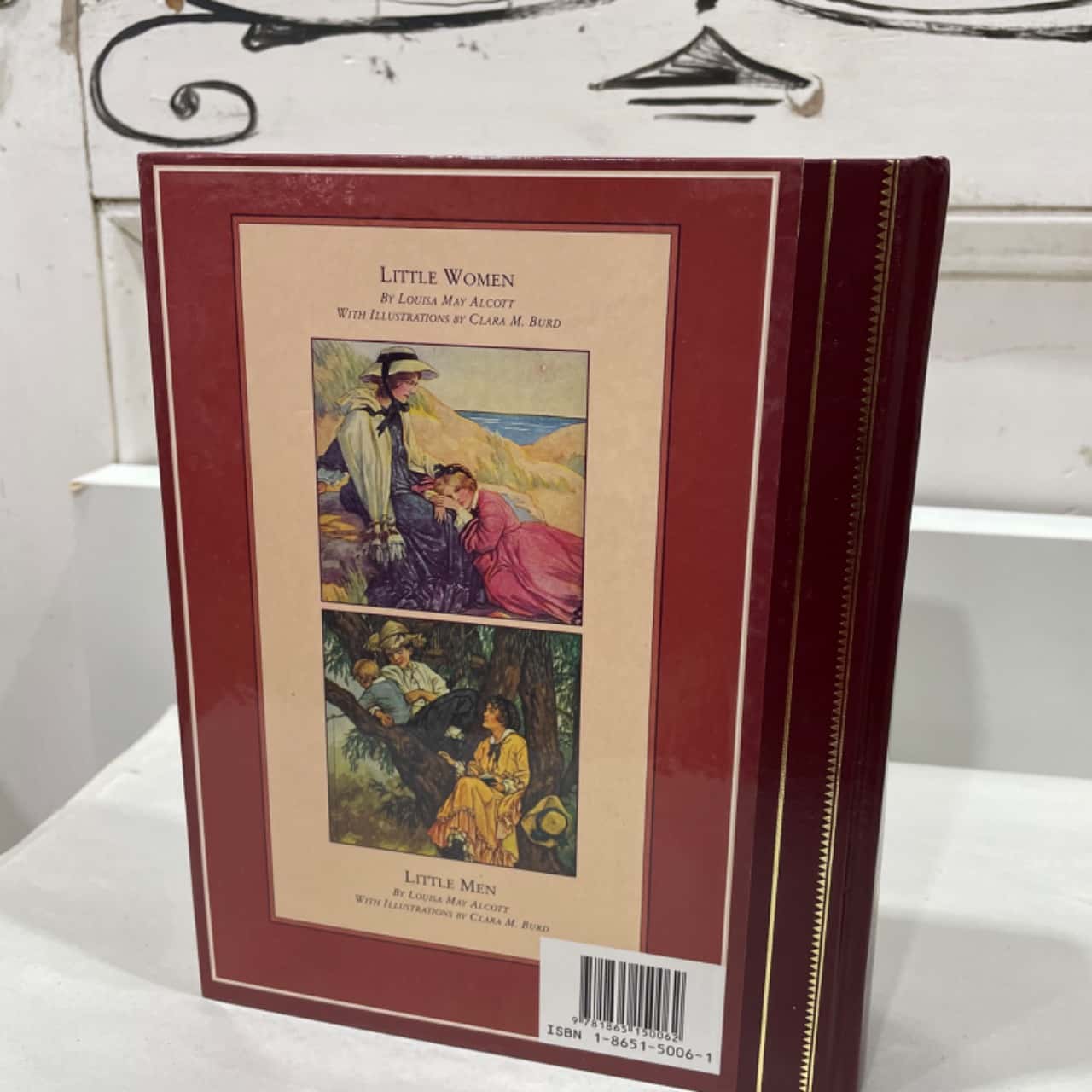 COLLECTORS BOOK!! Little Women + Little Men by Louis May Alcott!!