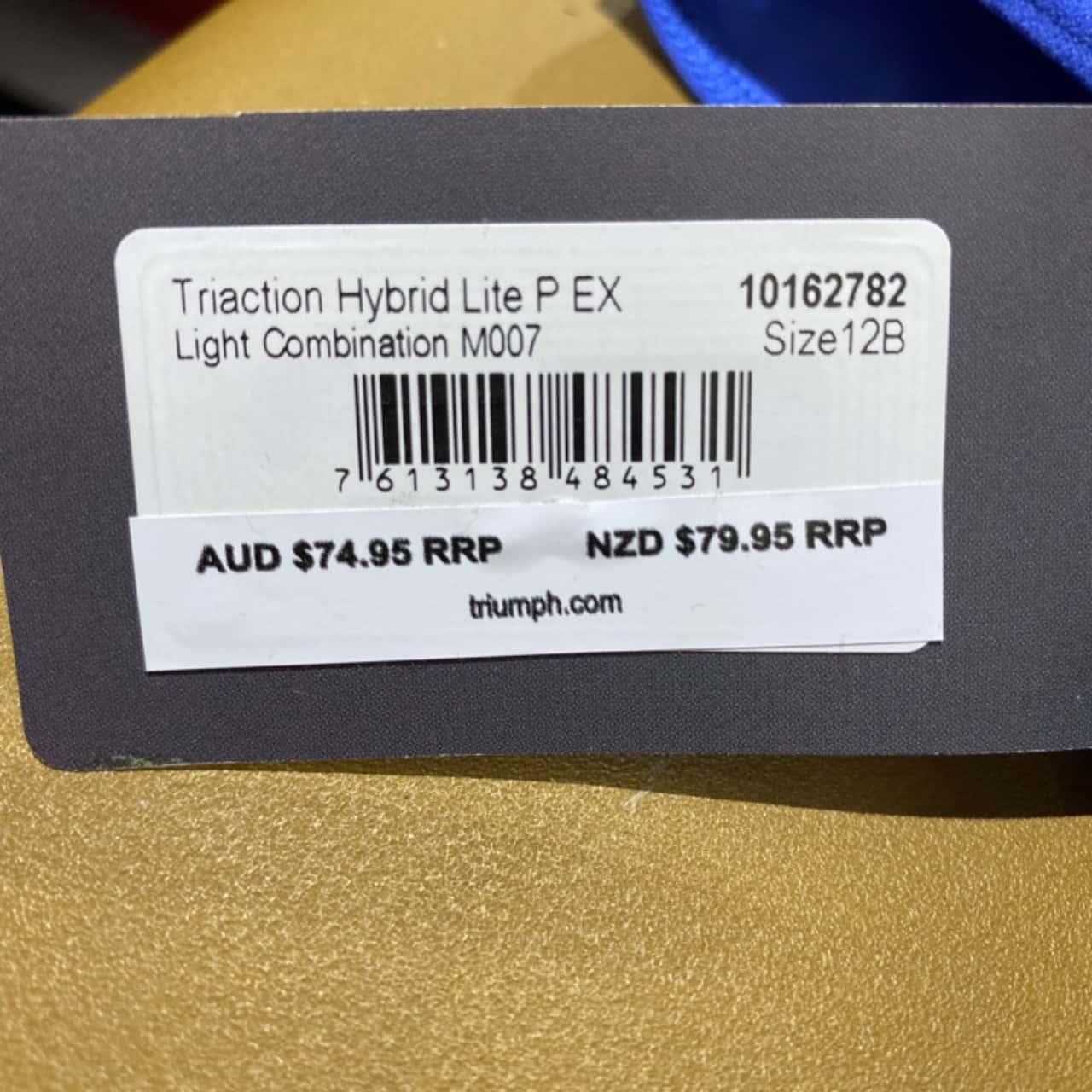Womens TRIUMPH Purple Sportsbra(s)