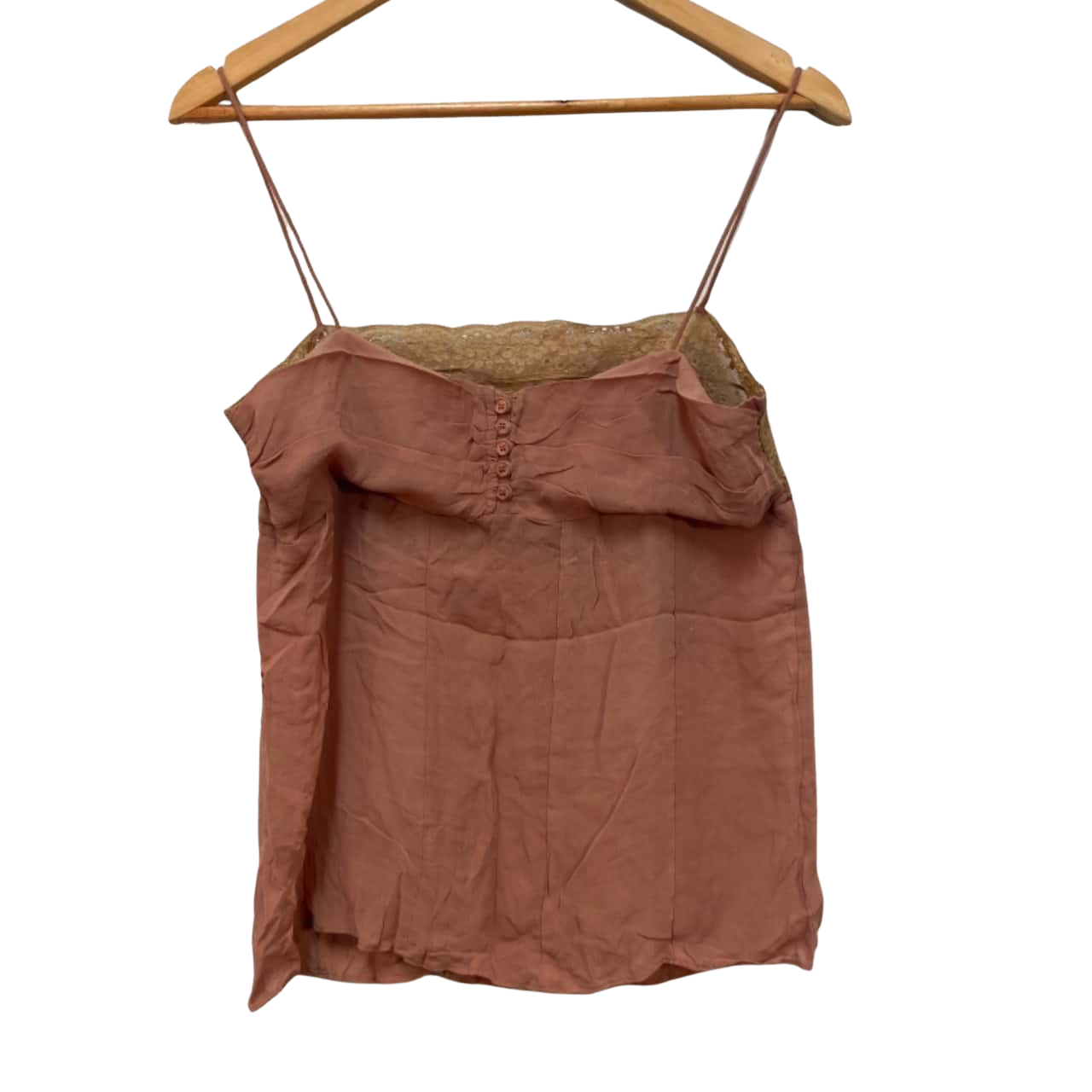 Maje Size 3 Mauve Lace Detailing Cami(s)