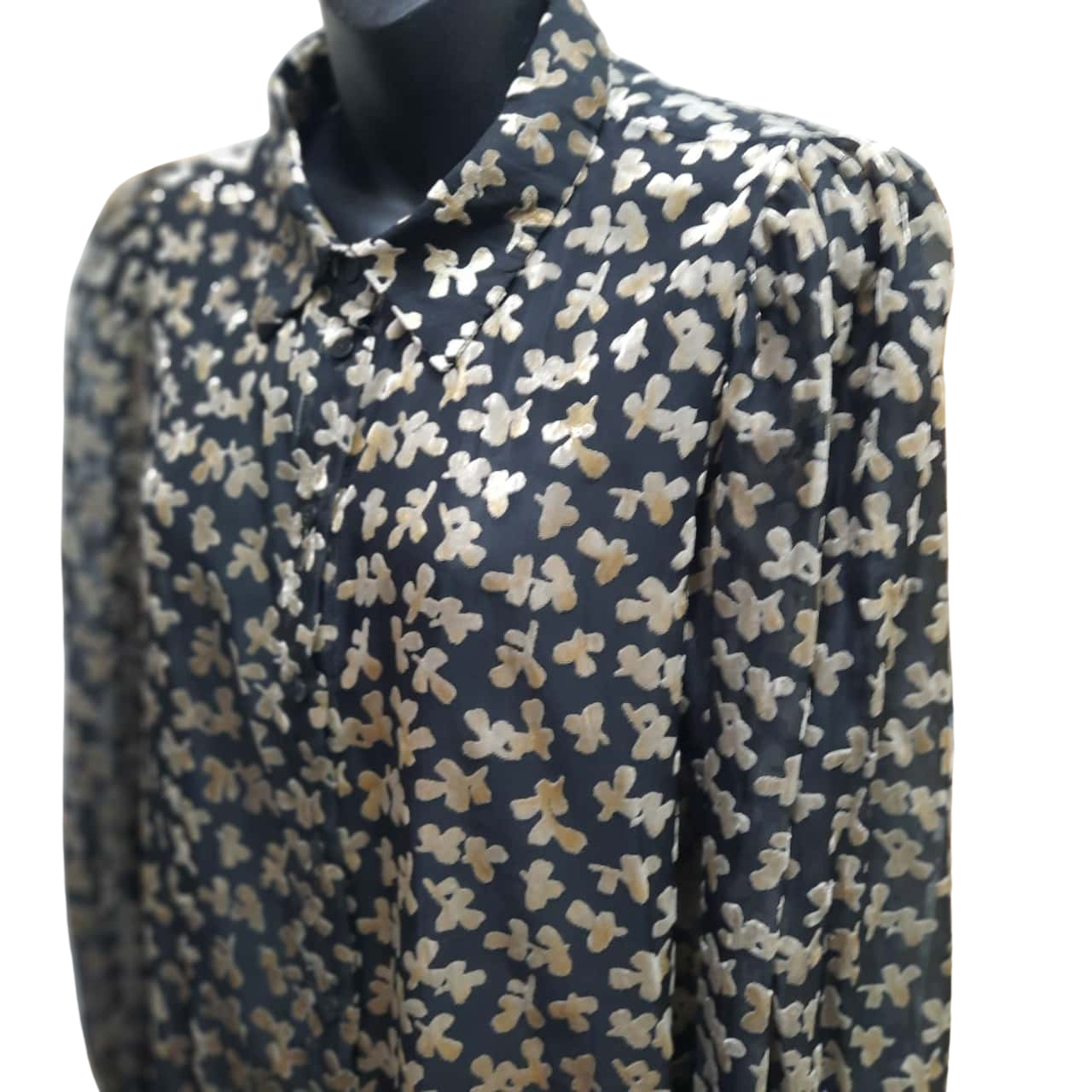 GORMAN Size 12 'Champagne Bubbles Devore' Shirt(s)