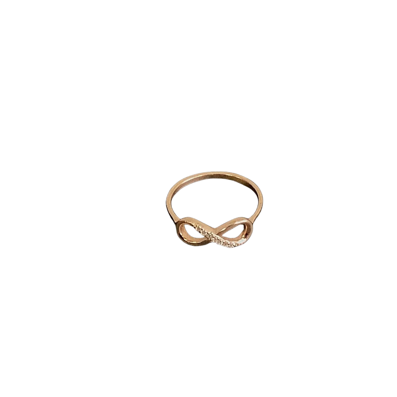 Women's 925 Hallmark Rose Gold Infinity Symbol Ring(s)