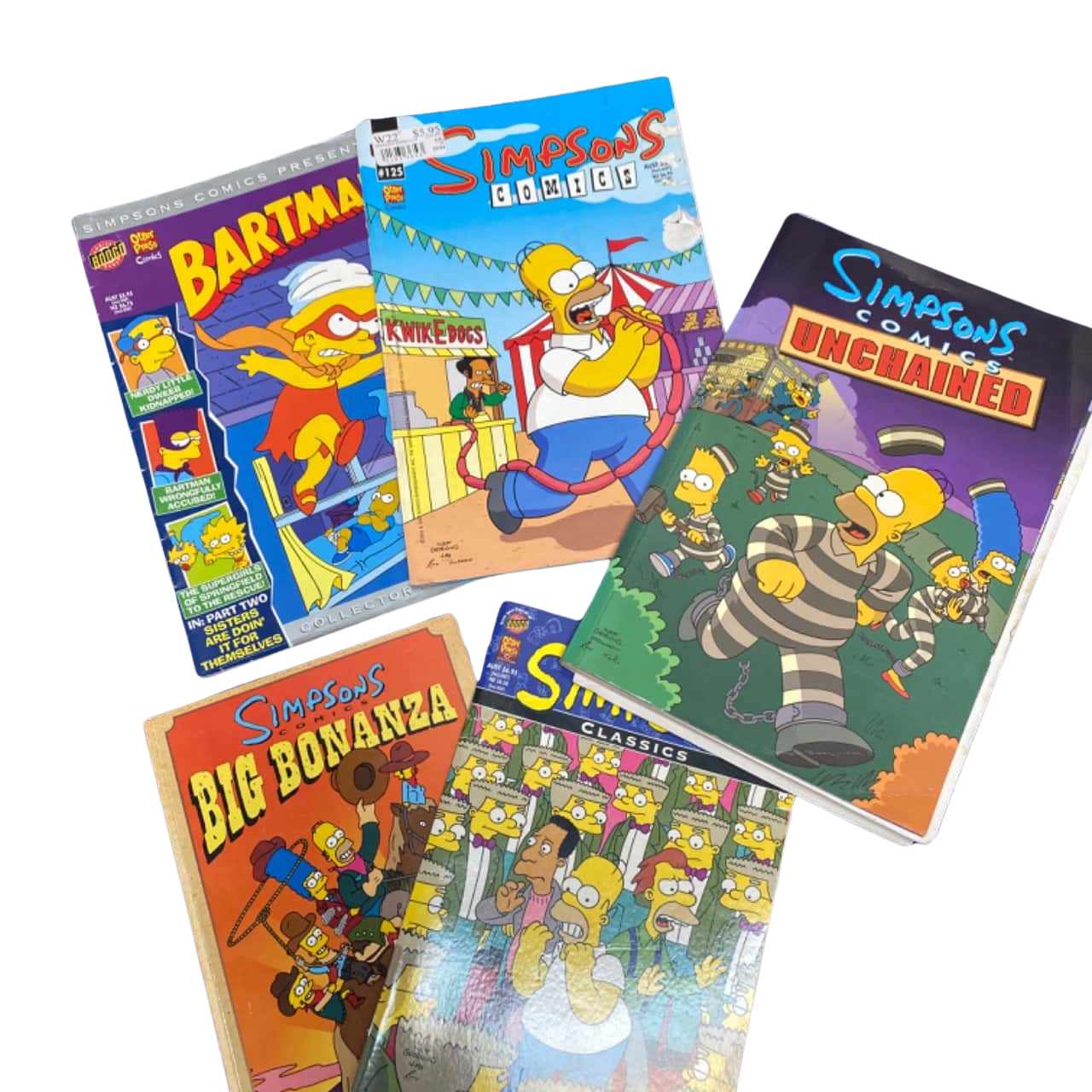 Simpsons Bundle Of Comic Books simpsons-bundle-of-comic-books