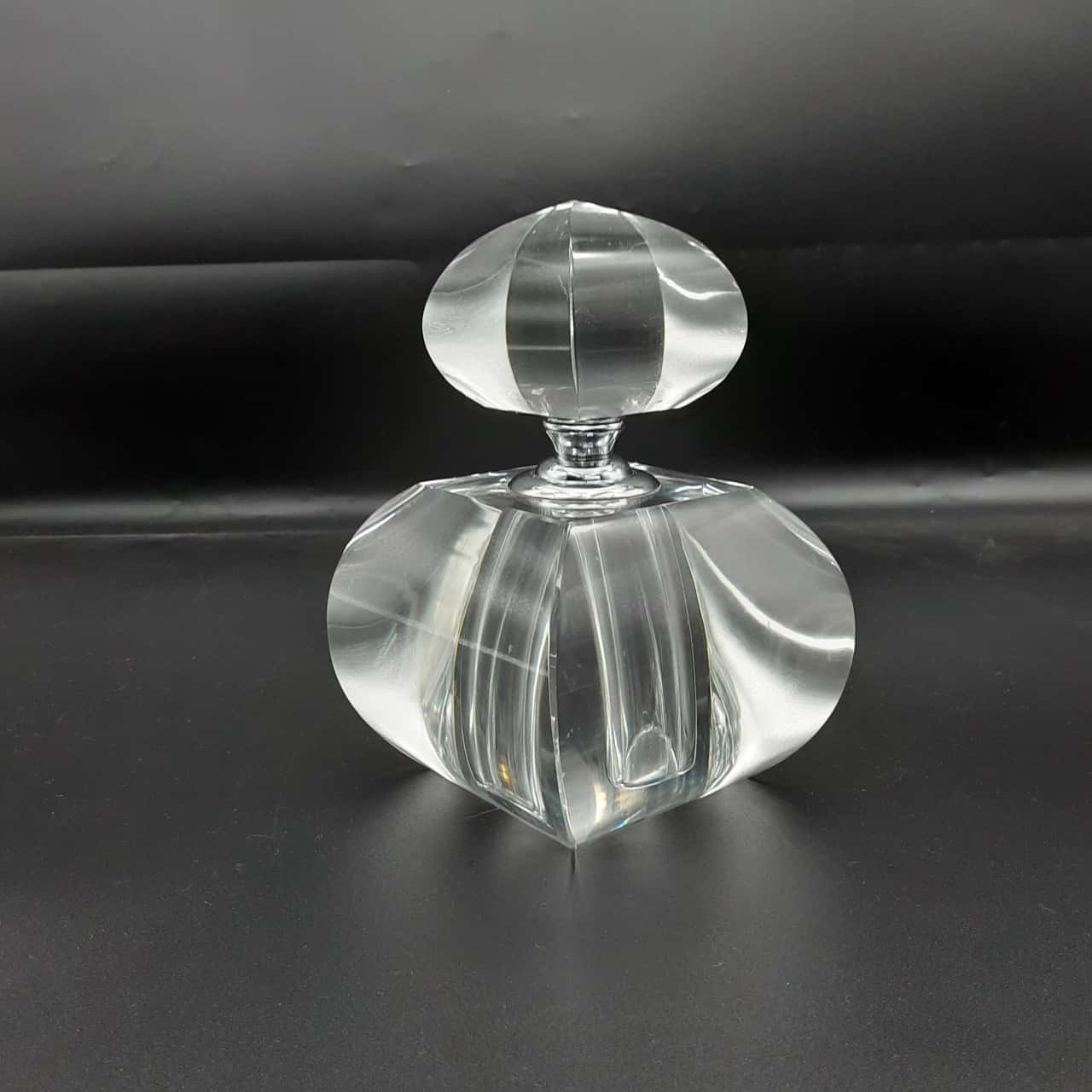 Stunning Large Size Glass Perfume Bottle