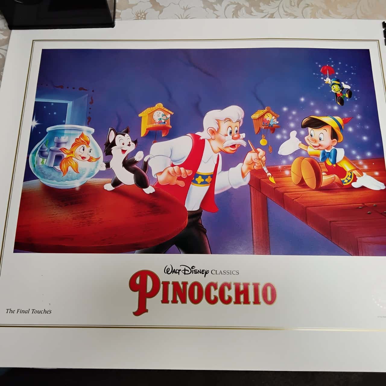 Disney Prints - Pinocchio The Final Touches