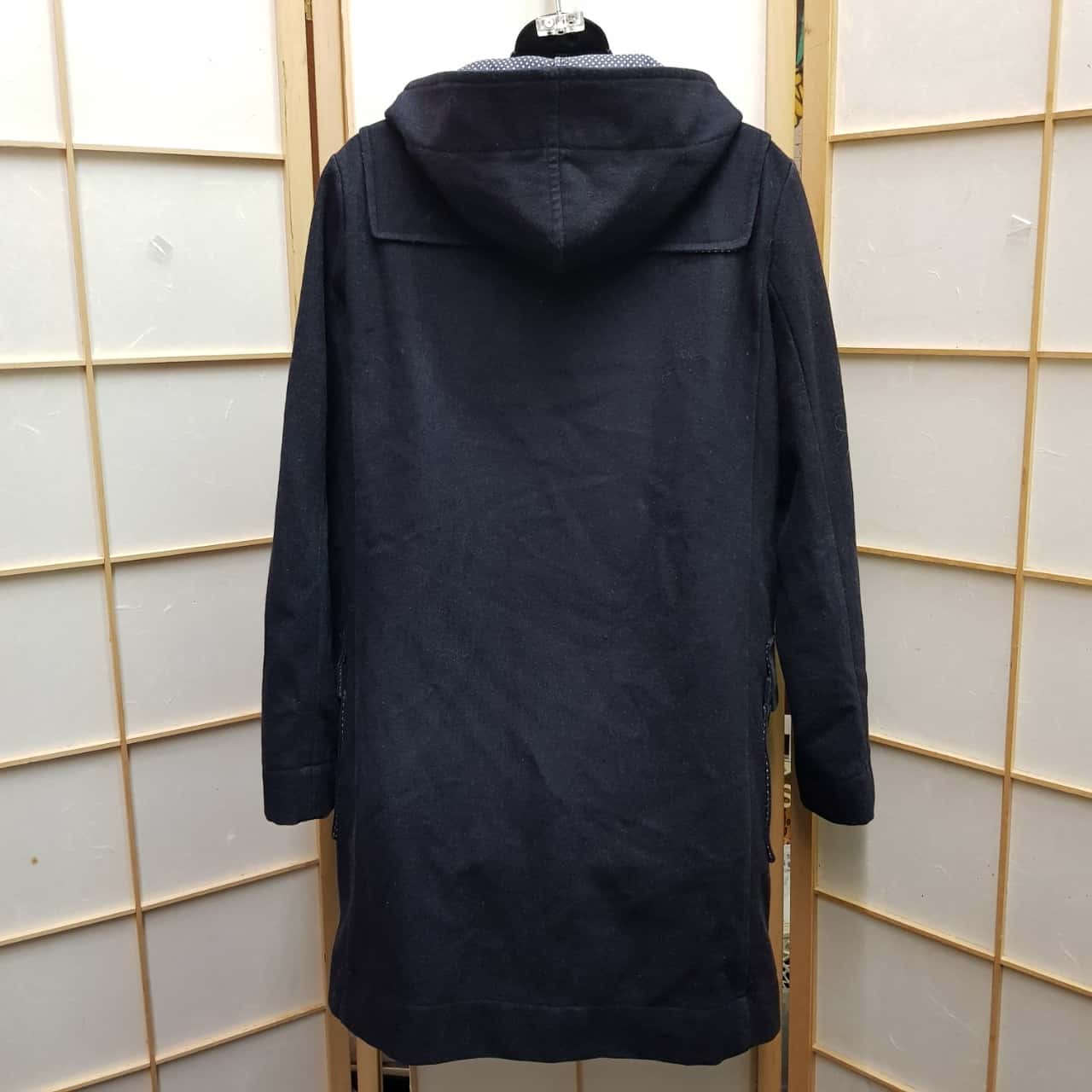 GORMAN Dark Navy Blue Size 10 Wool Blend Hooded Duffle Coat(s)