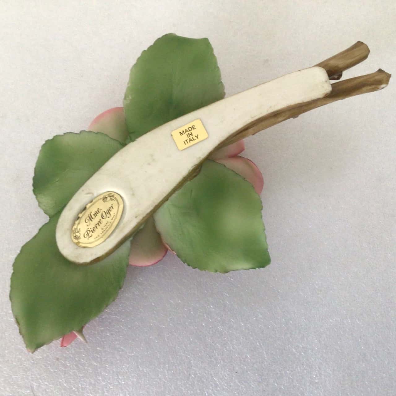 Vintage 1985 Franklin Mint Capodimonte Porcelain Mme. Pierre Oger Pink ...