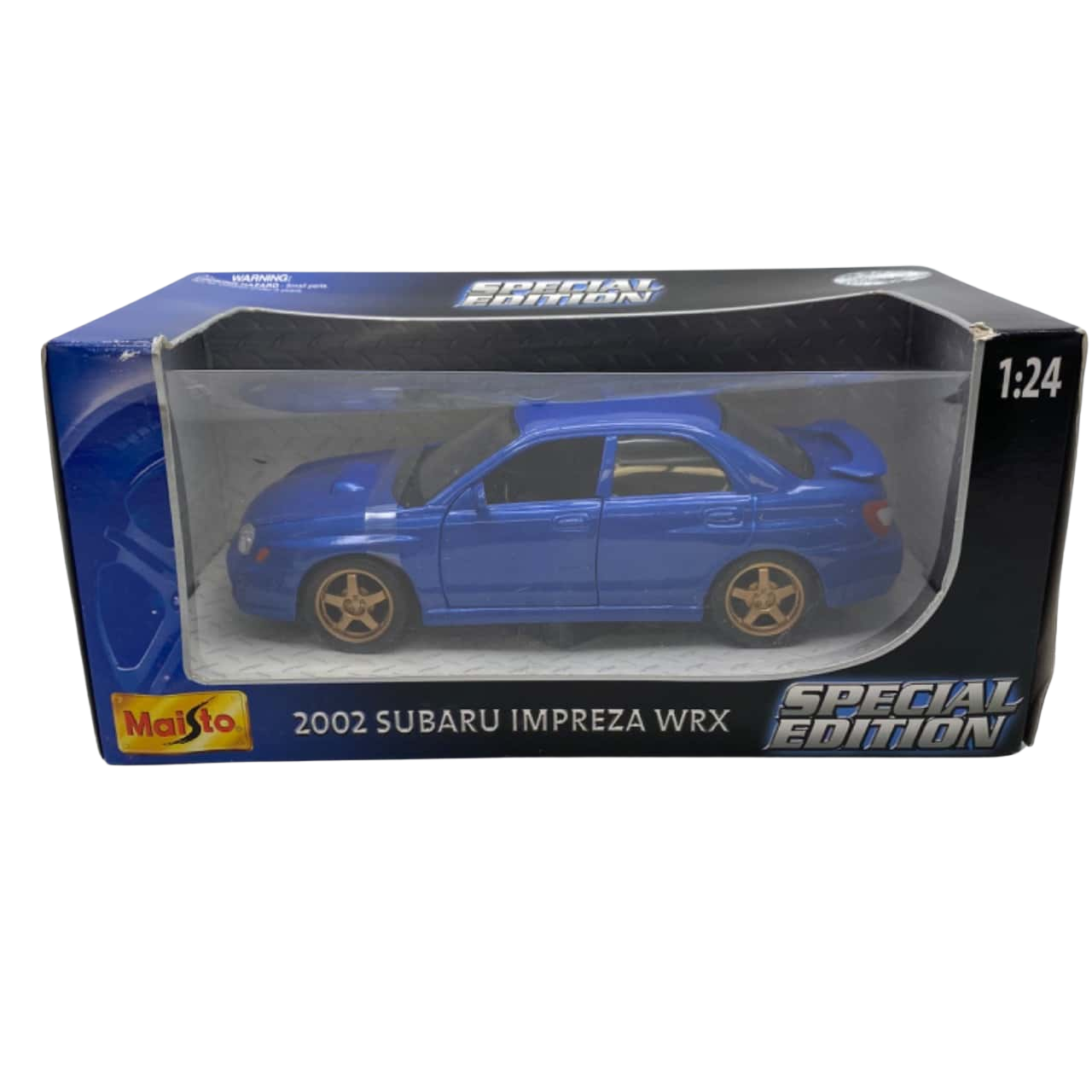 BNIB Maisto 1:24 Scale 2002 Subaru Impreza WRX Special Edition Model