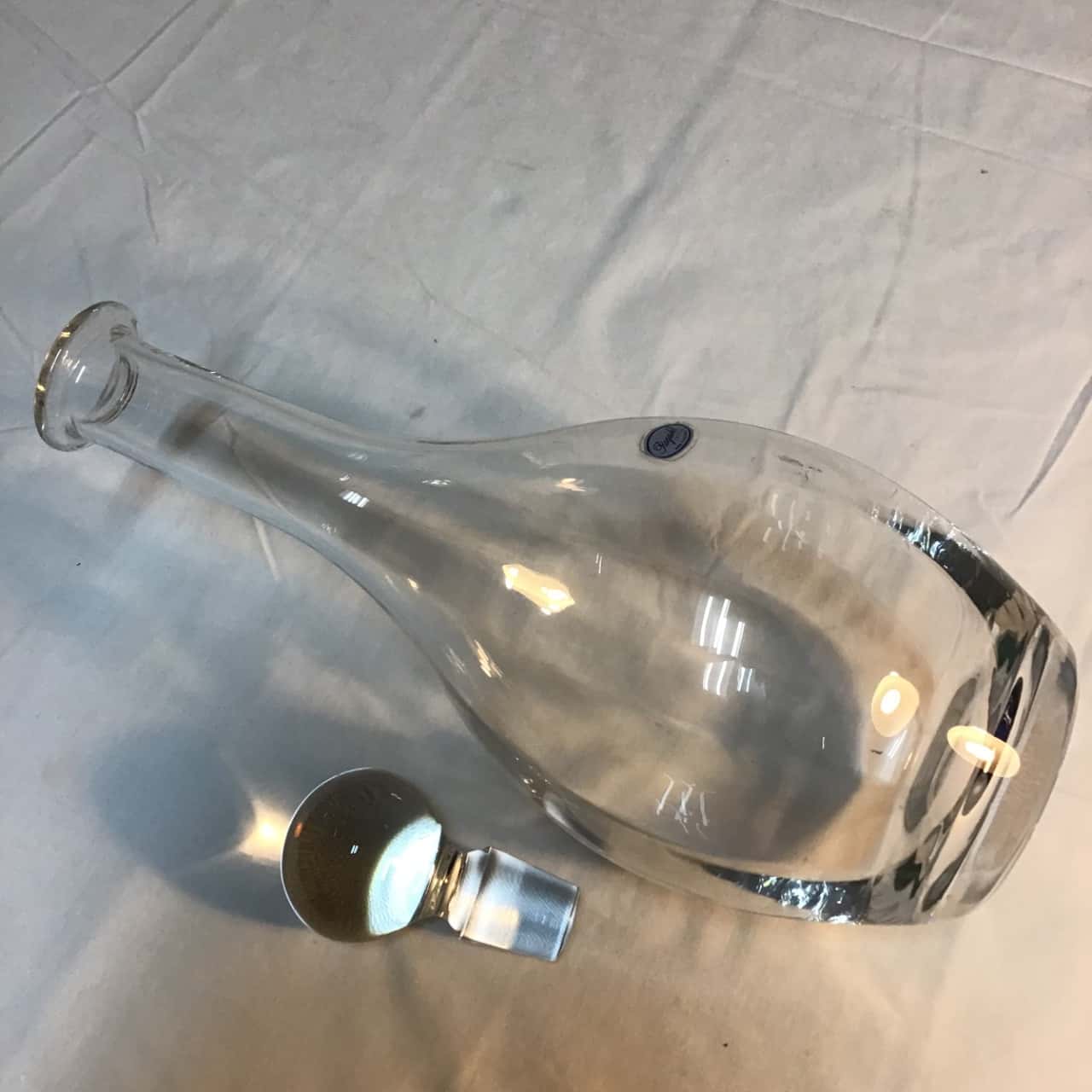 “Super Reduced” Rogaska Crystal Decanter