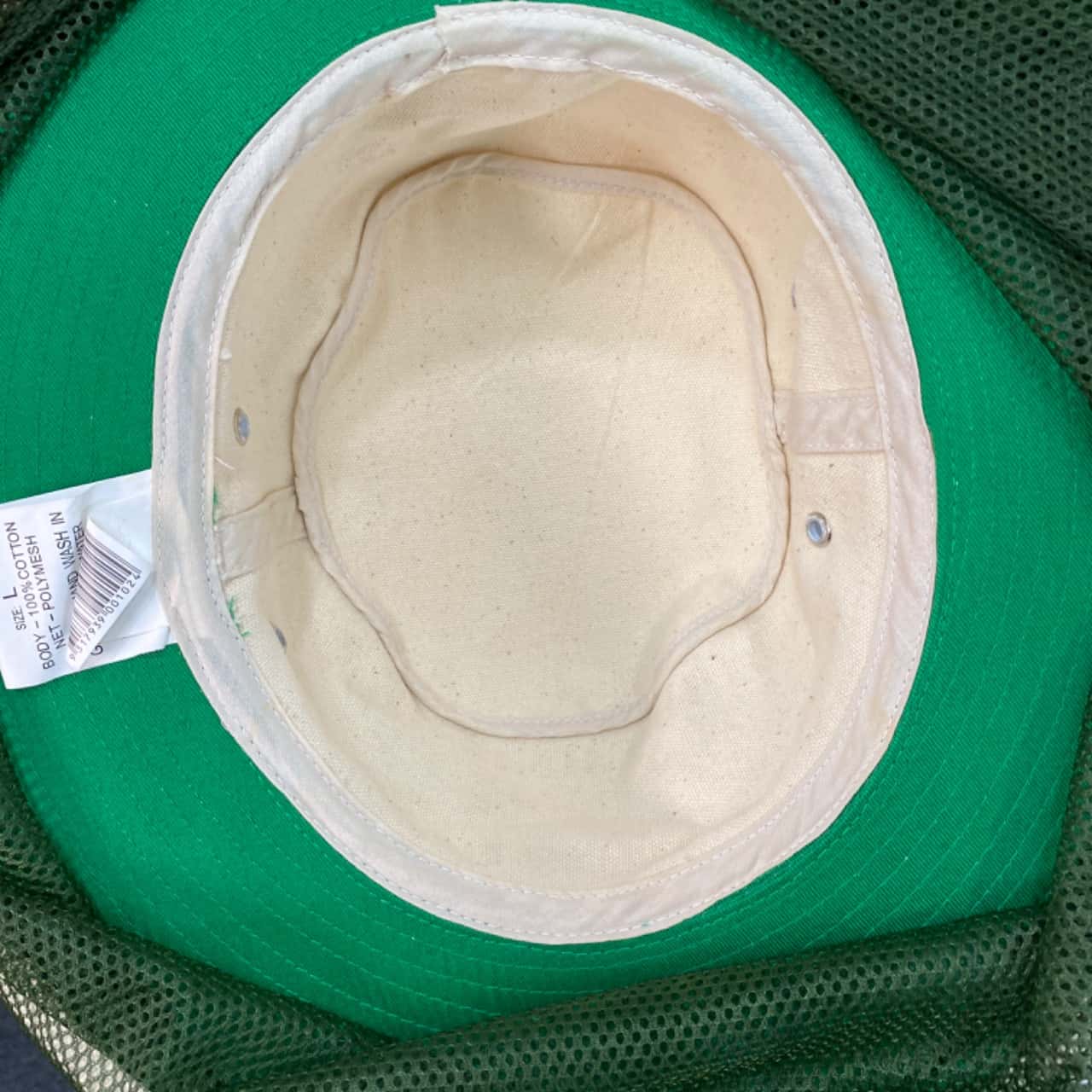 BNWOT Aussie Flynet wide brim hat with mesh flynet