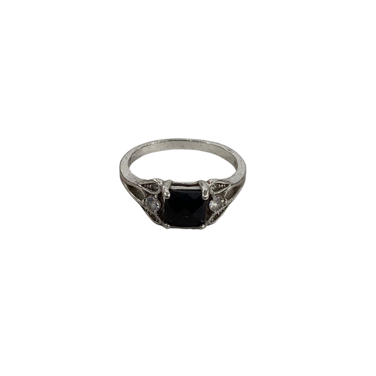 Womens Ring Sterling Silver Stamped 925 NVC(s)