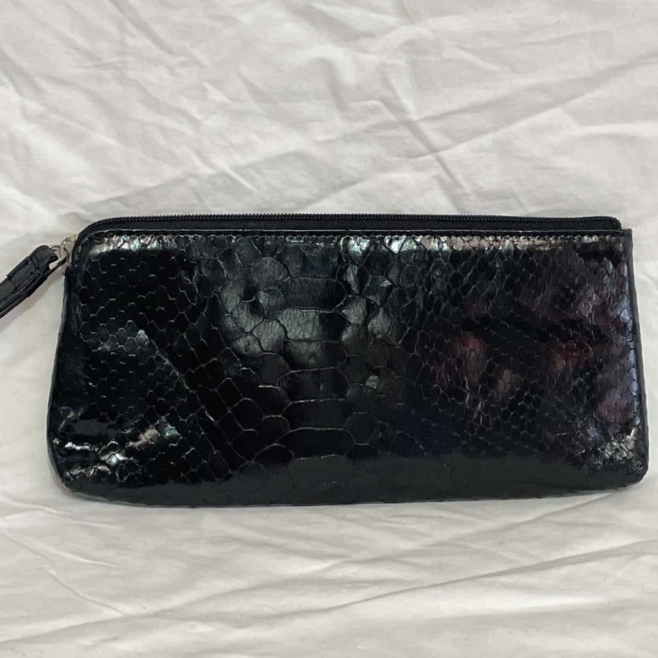 Oroton Leather Purse Black