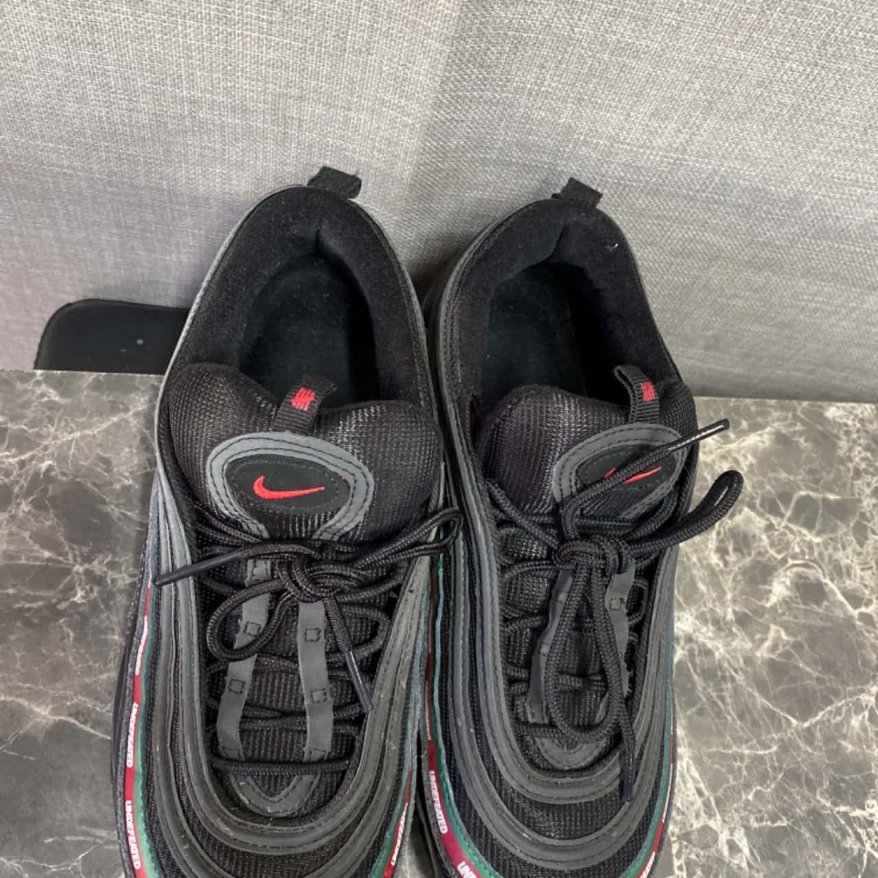 Nike Undefeated Unisex Size 44 Black Sneakers(s)