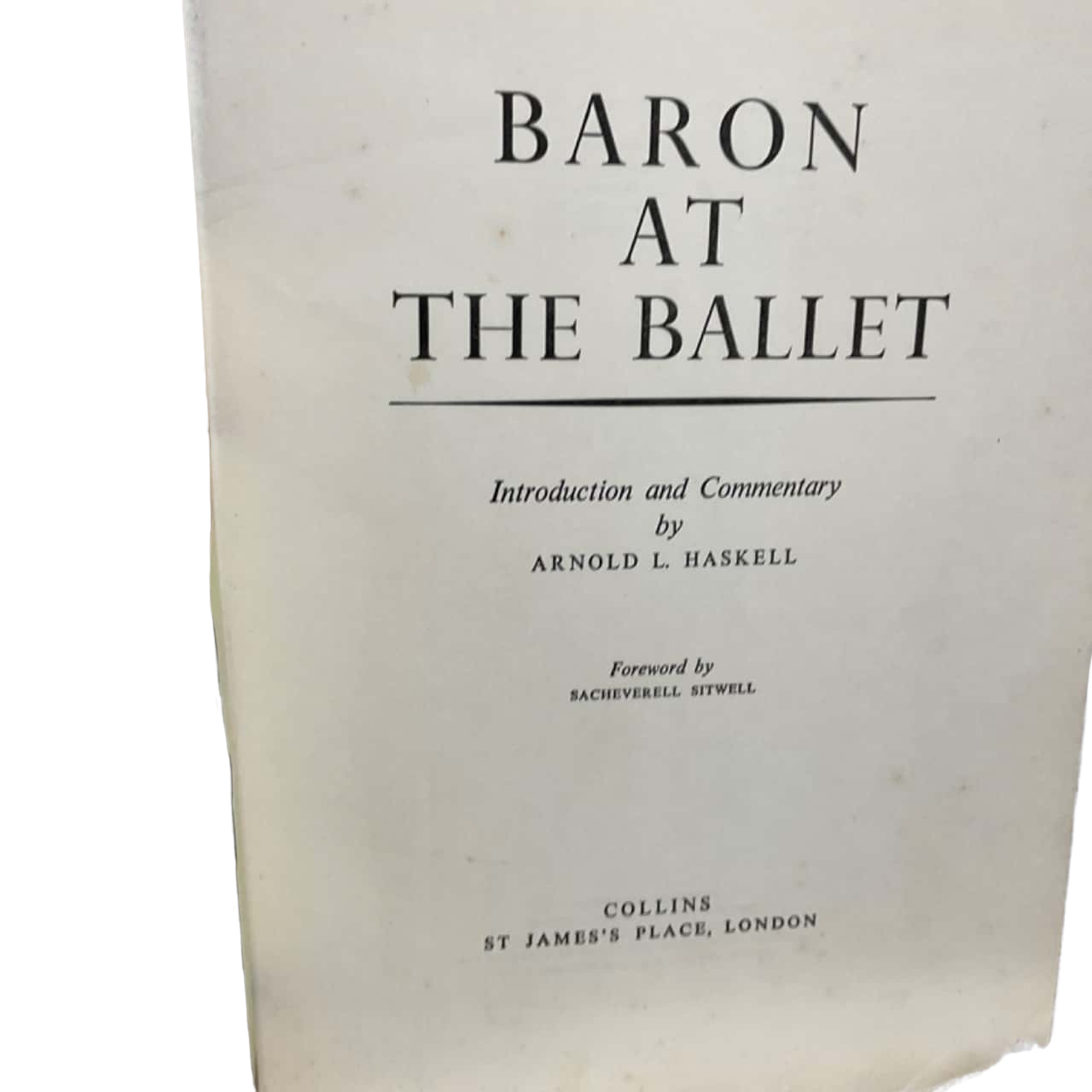 BARON AT THE BALLET 290x225