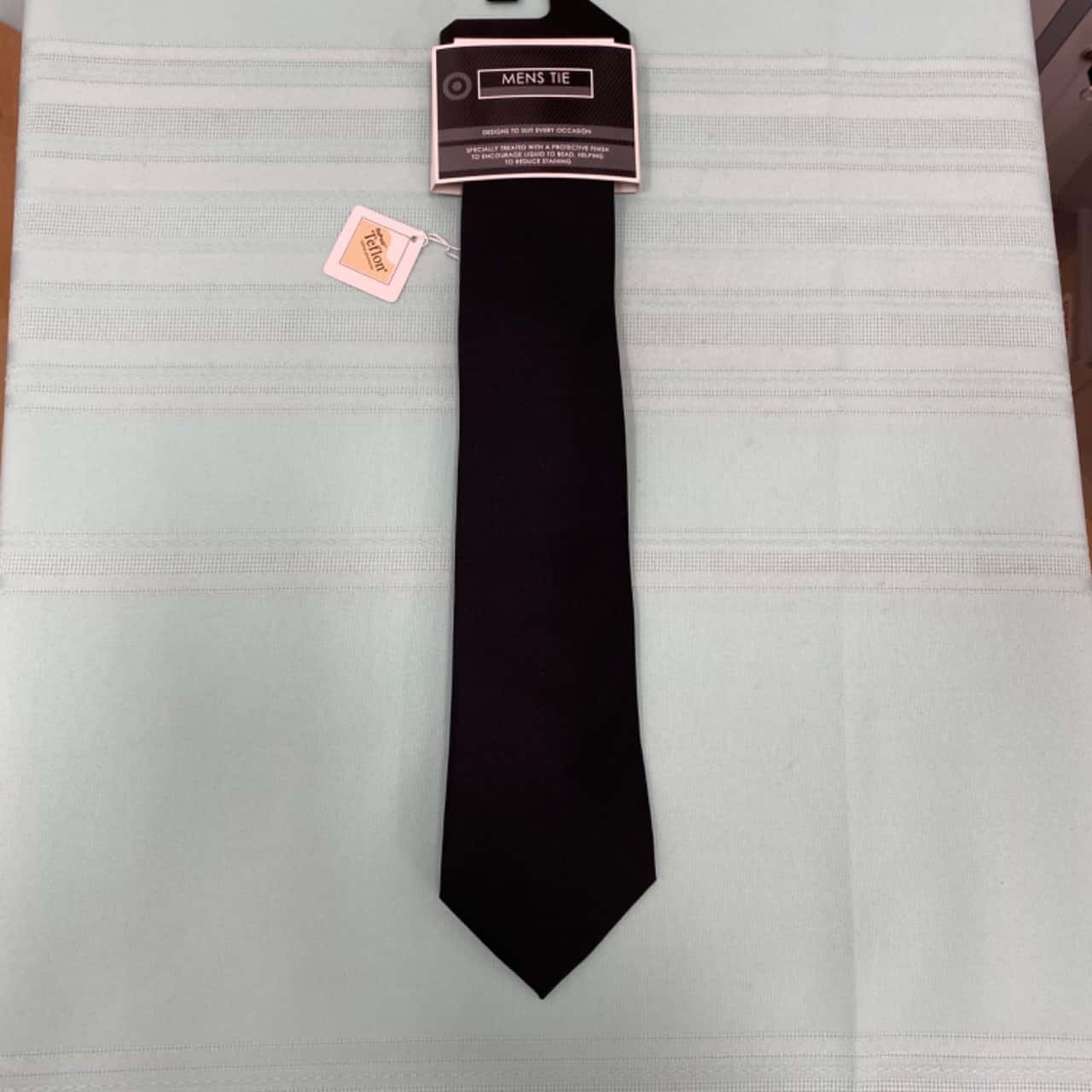 Target Mens Tie Black RRP $19