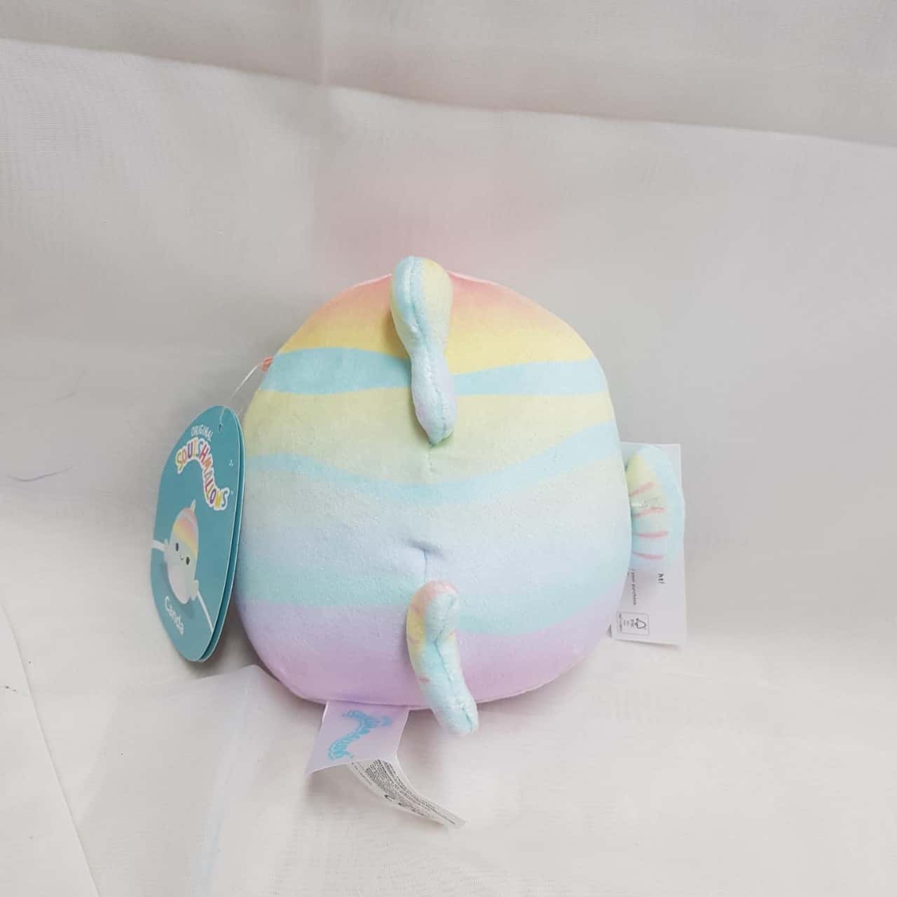 Squishmallows Canda Rainbow Striped Fish 12cm Squishmallow