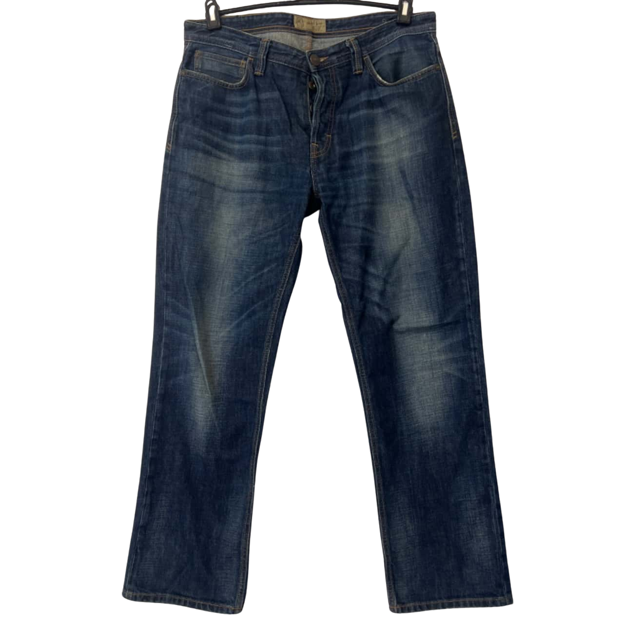 Fat Face Mens Size 34R Straight Jeans Blue (s)