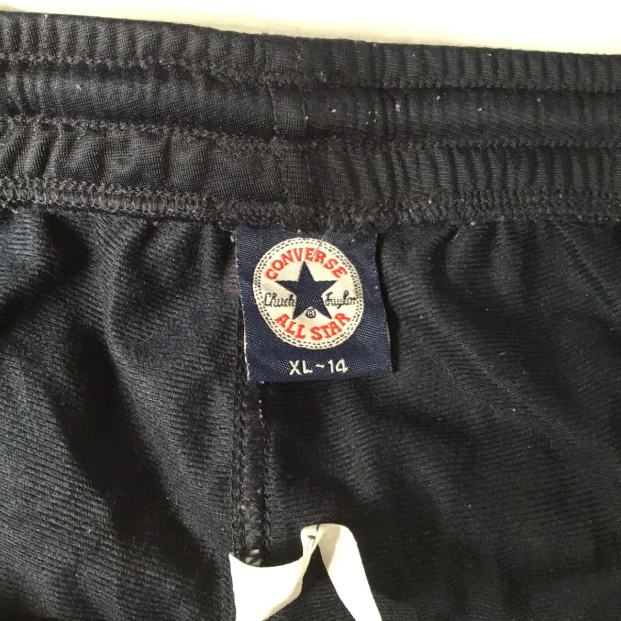 Converse Teenager Size 14/XL Navy Blue/White Trackies(s)