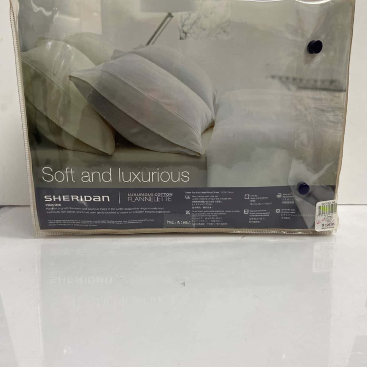 Sheridan Flannelette Single Bed Sheet Set