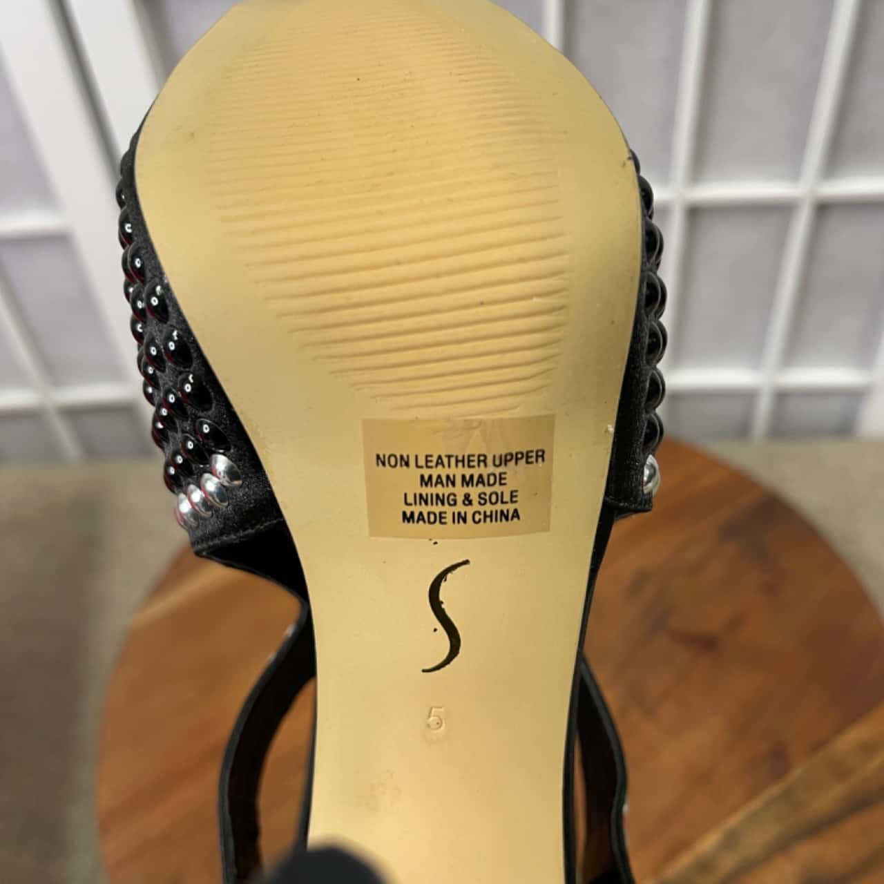 Siren 'Ashley' Satin Heels Size 5