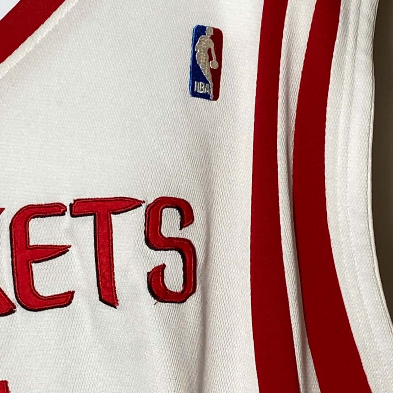 NBA Rockets 1 McGrady Singlet Size XXXL Red / White (s)