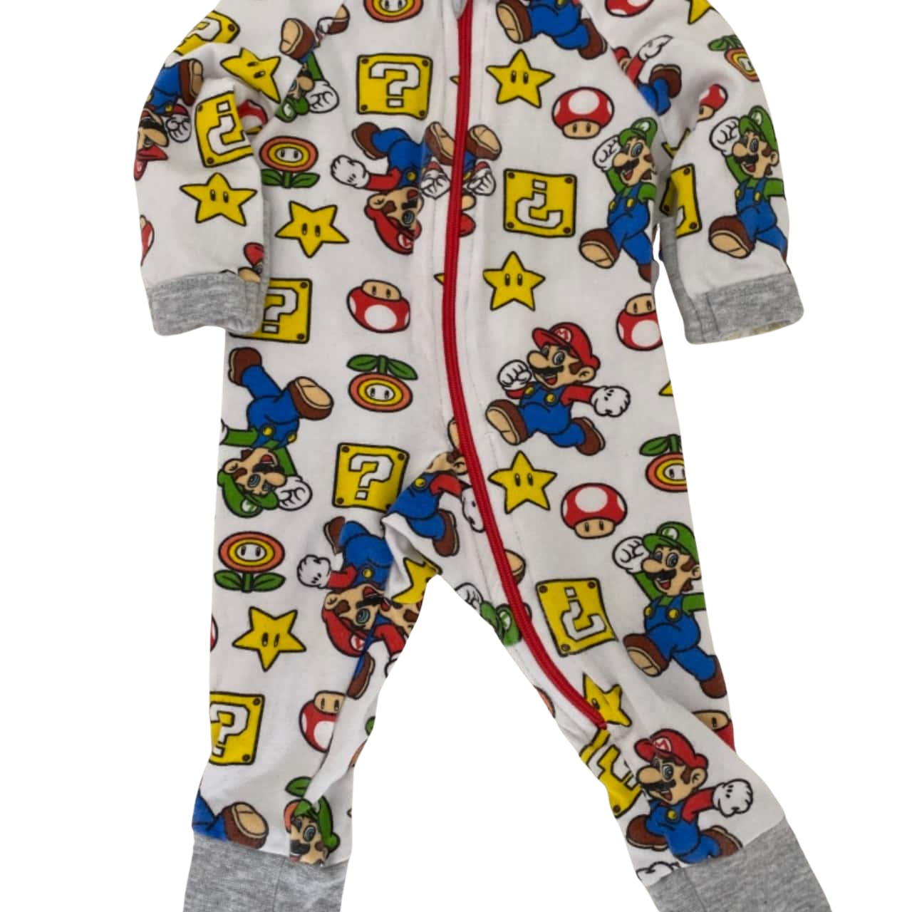 Super Mario Kids Size 0000 Onesie Multicoloured (s)