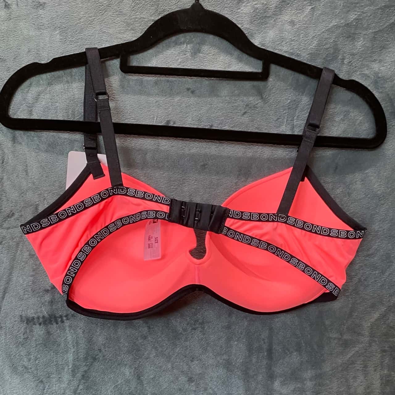 Bonds Womens Size 16 Black / Pink (s)