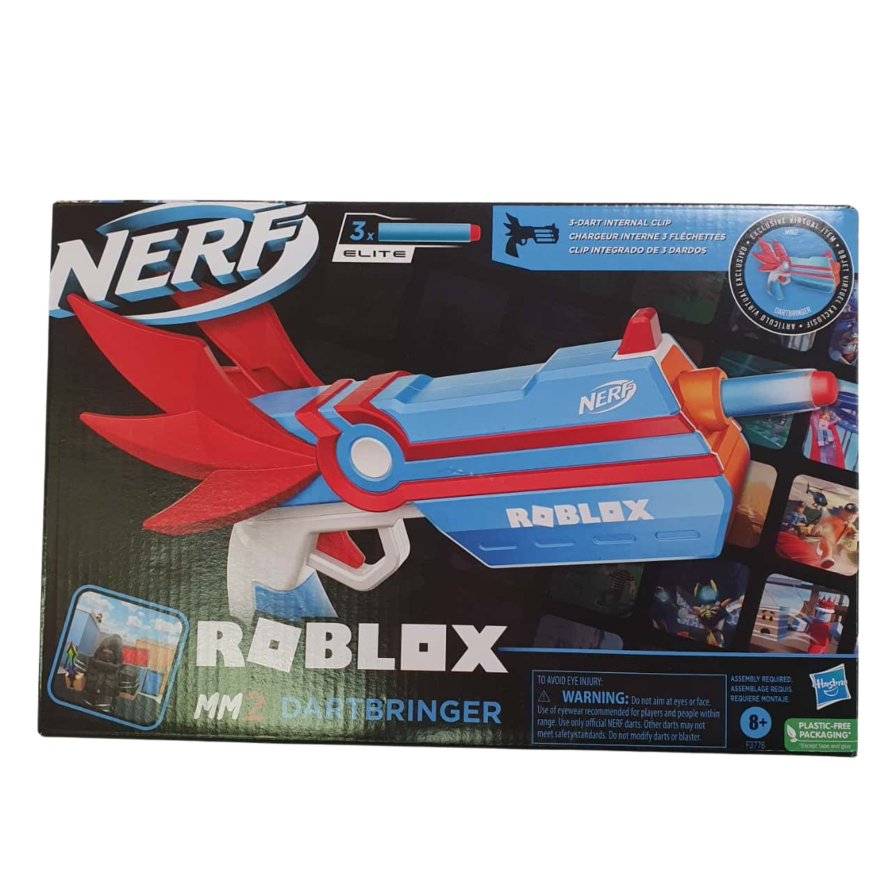 Hasbro Nerf Roblox MM2 Dartbringer - New In Box(s)