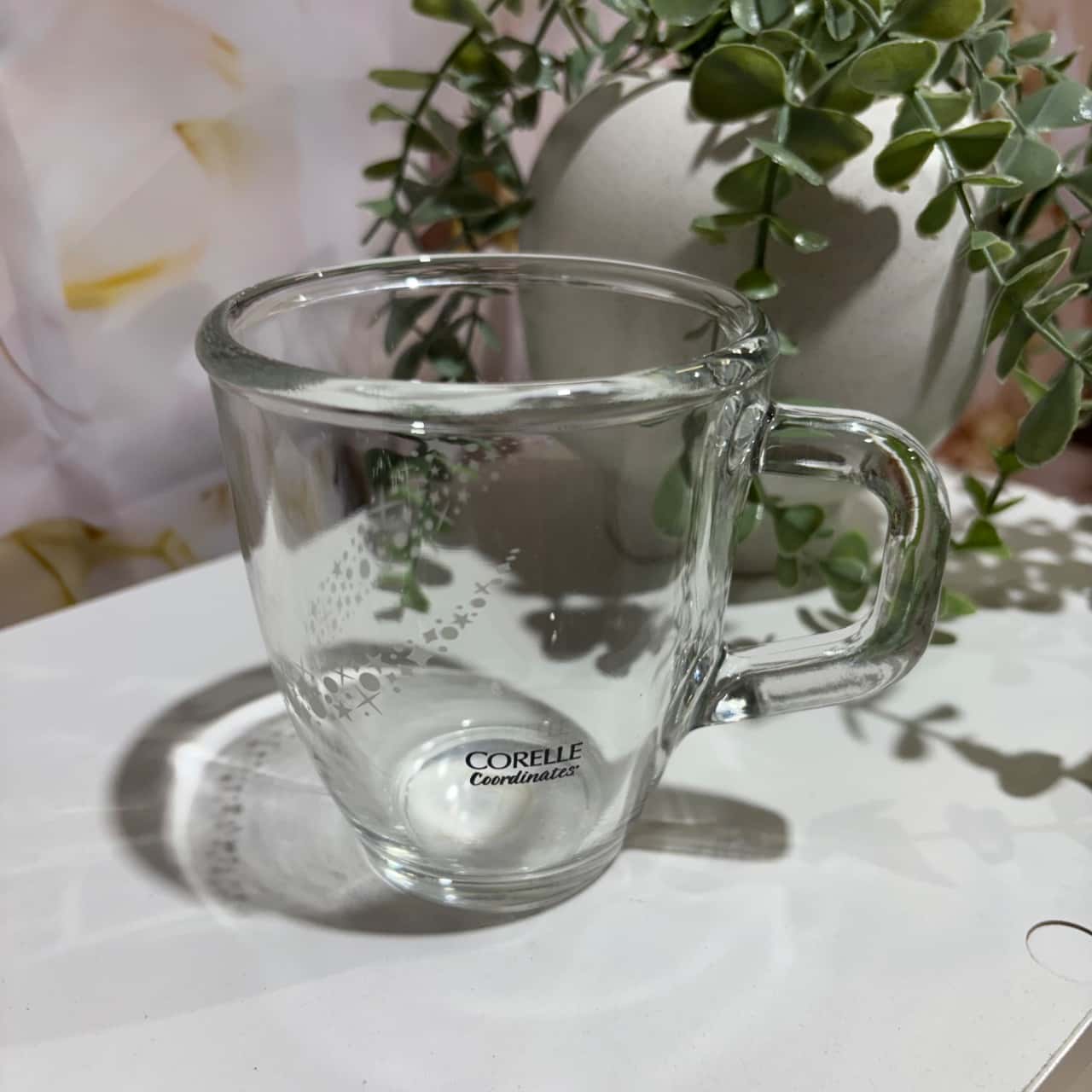 Corelle Coffee Cup Star Design across the Glass CORELLE coordinates ...
