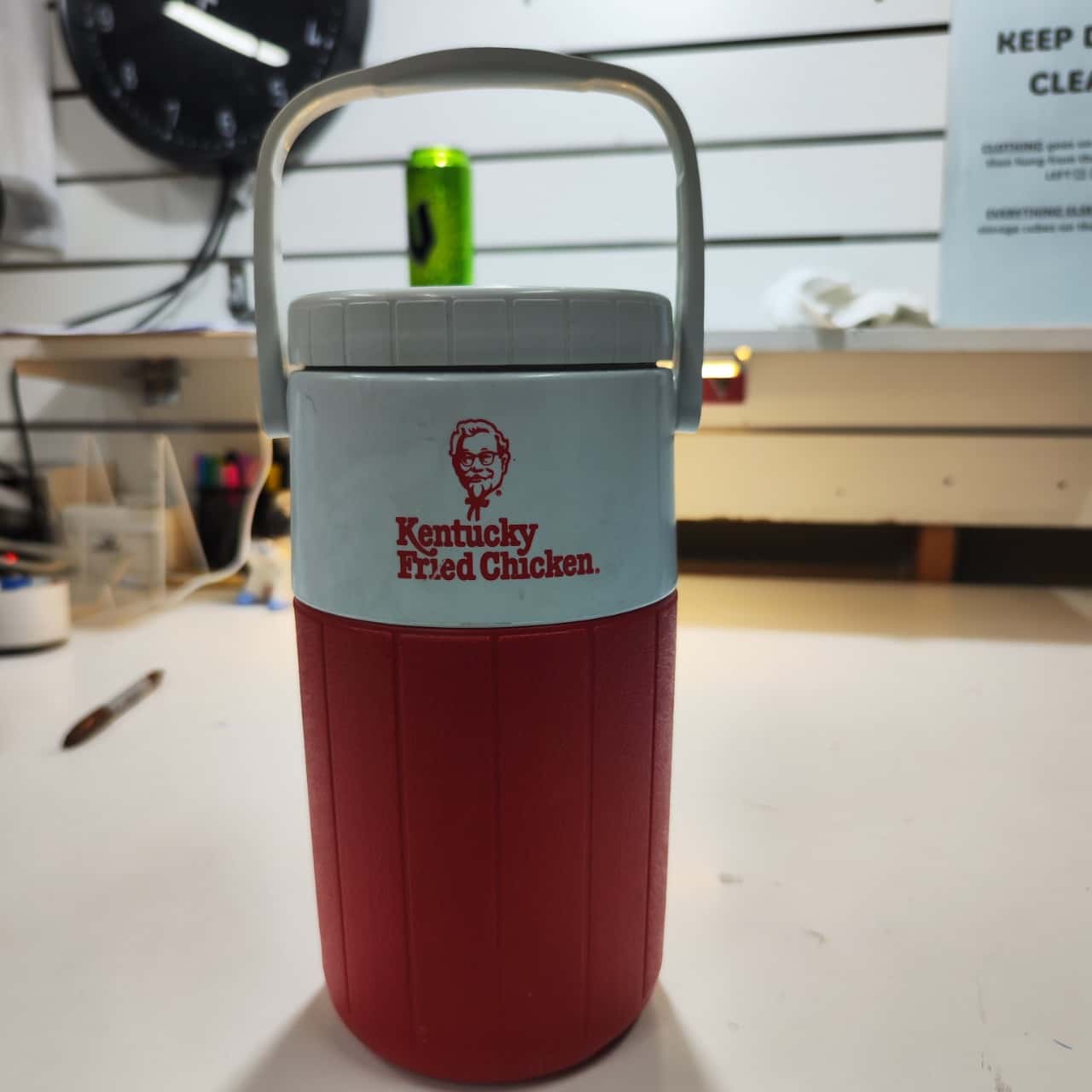 KFC Red Drink Dispenser Coleman