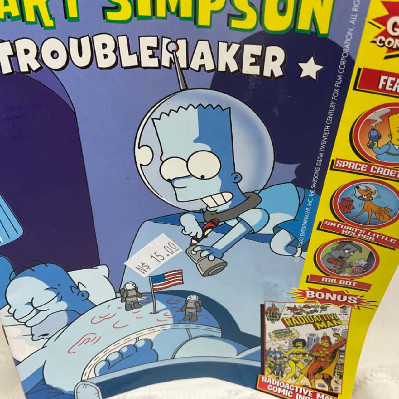 Bart Simpson Troublemaker Bongo Comics Group #3