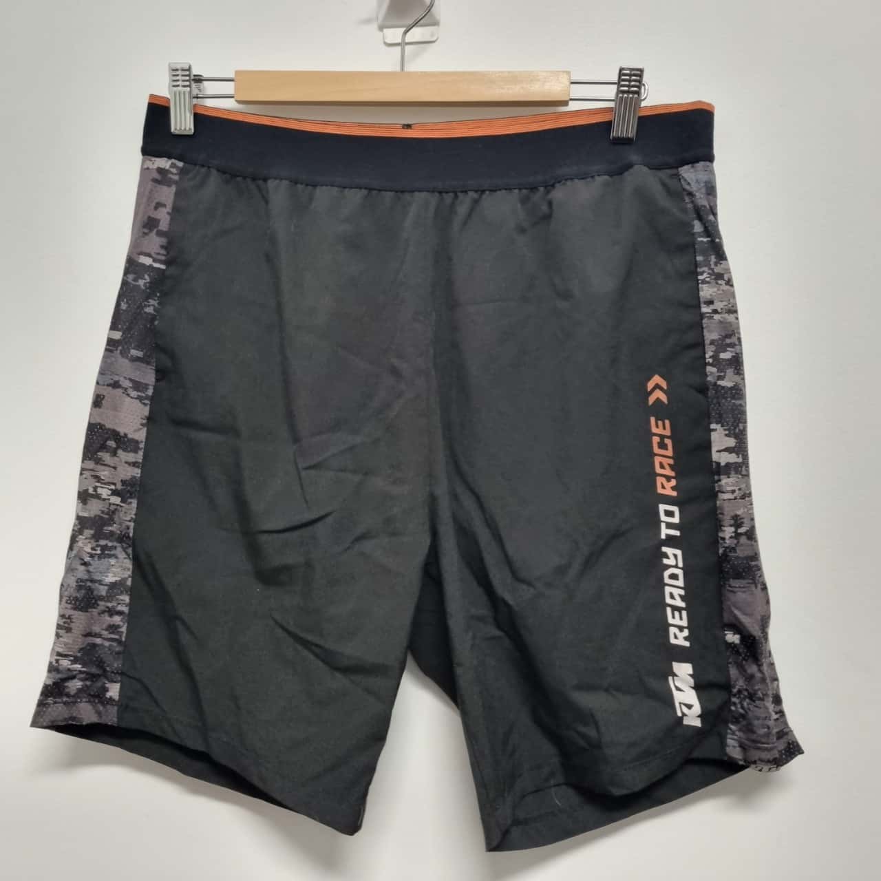 KTM Sport Motorcycle Mens Short Size L Black (s)