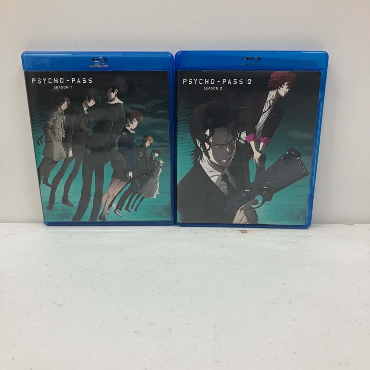 Psycho Pass 2 Season 1 & 2 Blu-Ray DVDs