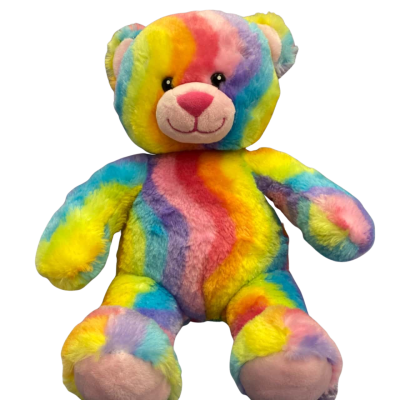 Build the Bear Rainbow Teddy Bear Elle