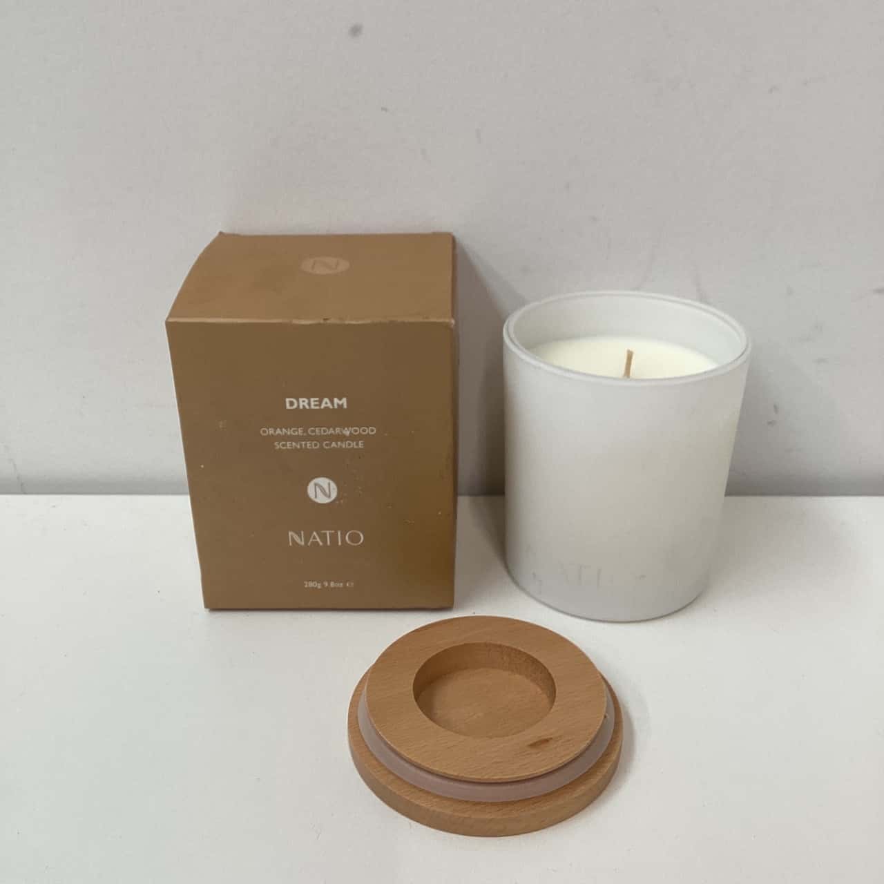 NATIO DREAM Orange, Cedarwood Scented Candle 280g(s)