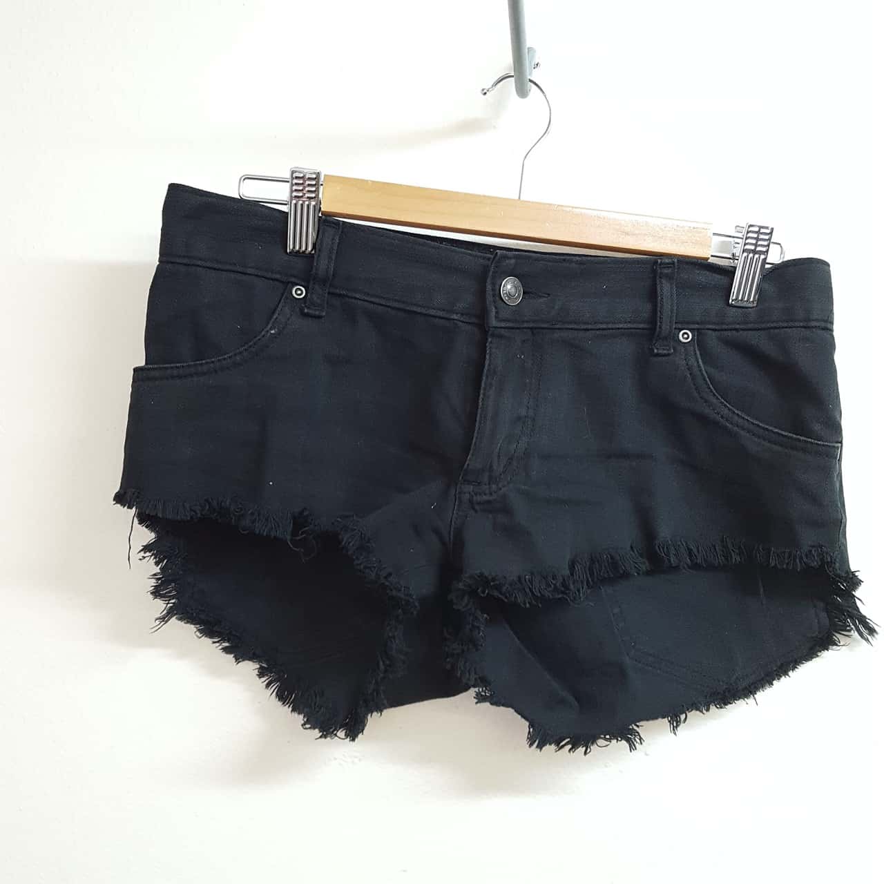 Rusty Black Mini shorts Women's size 8