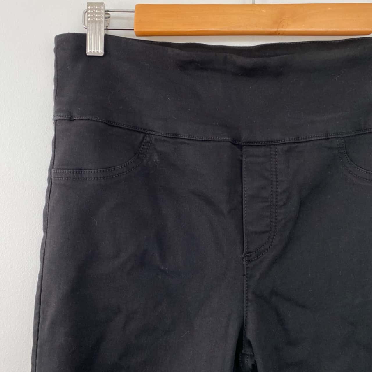 Decjuba Black Denim Stretch Pants Size 14 / XL(s)