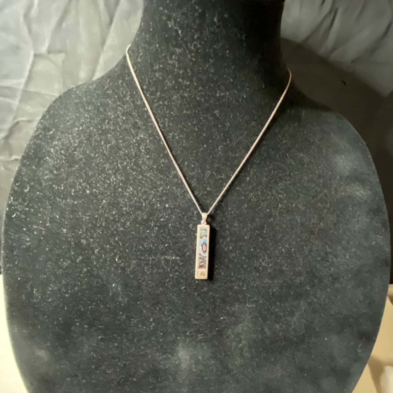 Silver 925 Rectangle Necklace(s)
