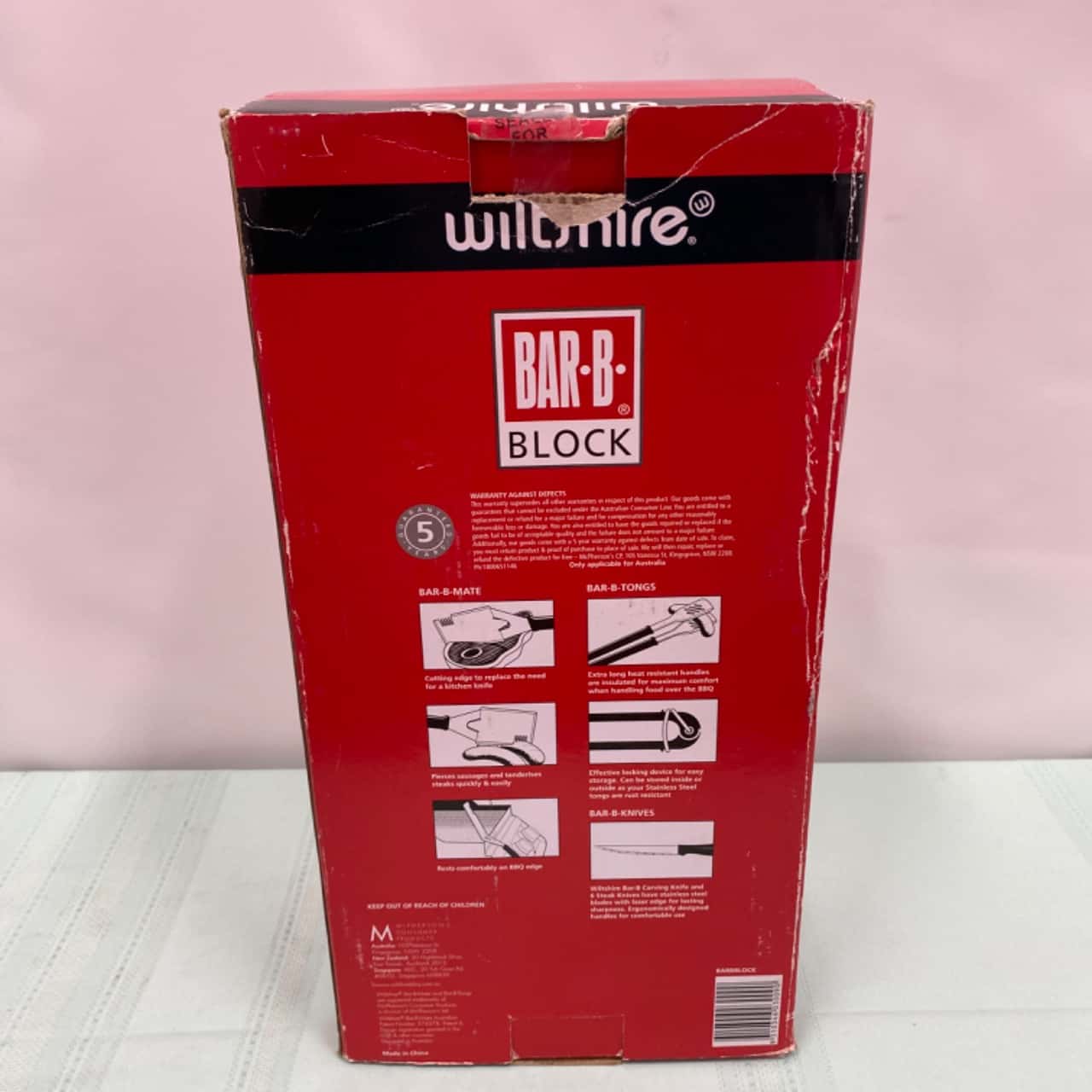 Wiltshire- Bar.b Block Cook Set