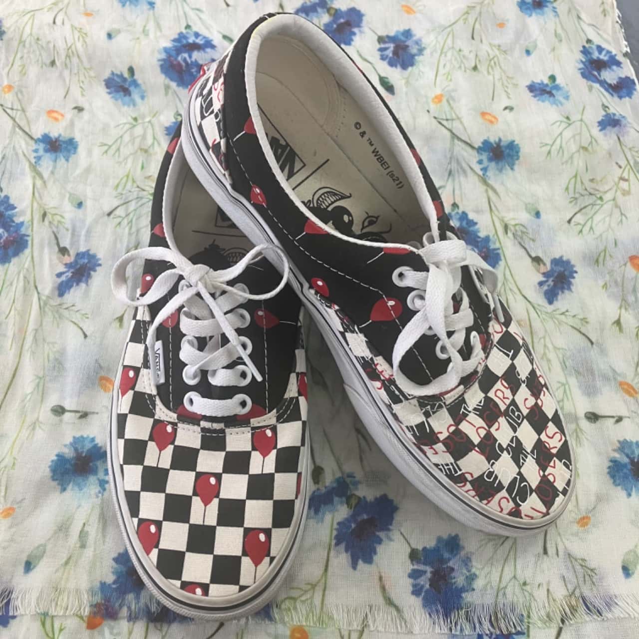 Vans ‘House Of Terrors’ IT Pennywise Shoes Size 8/9.5*(s)