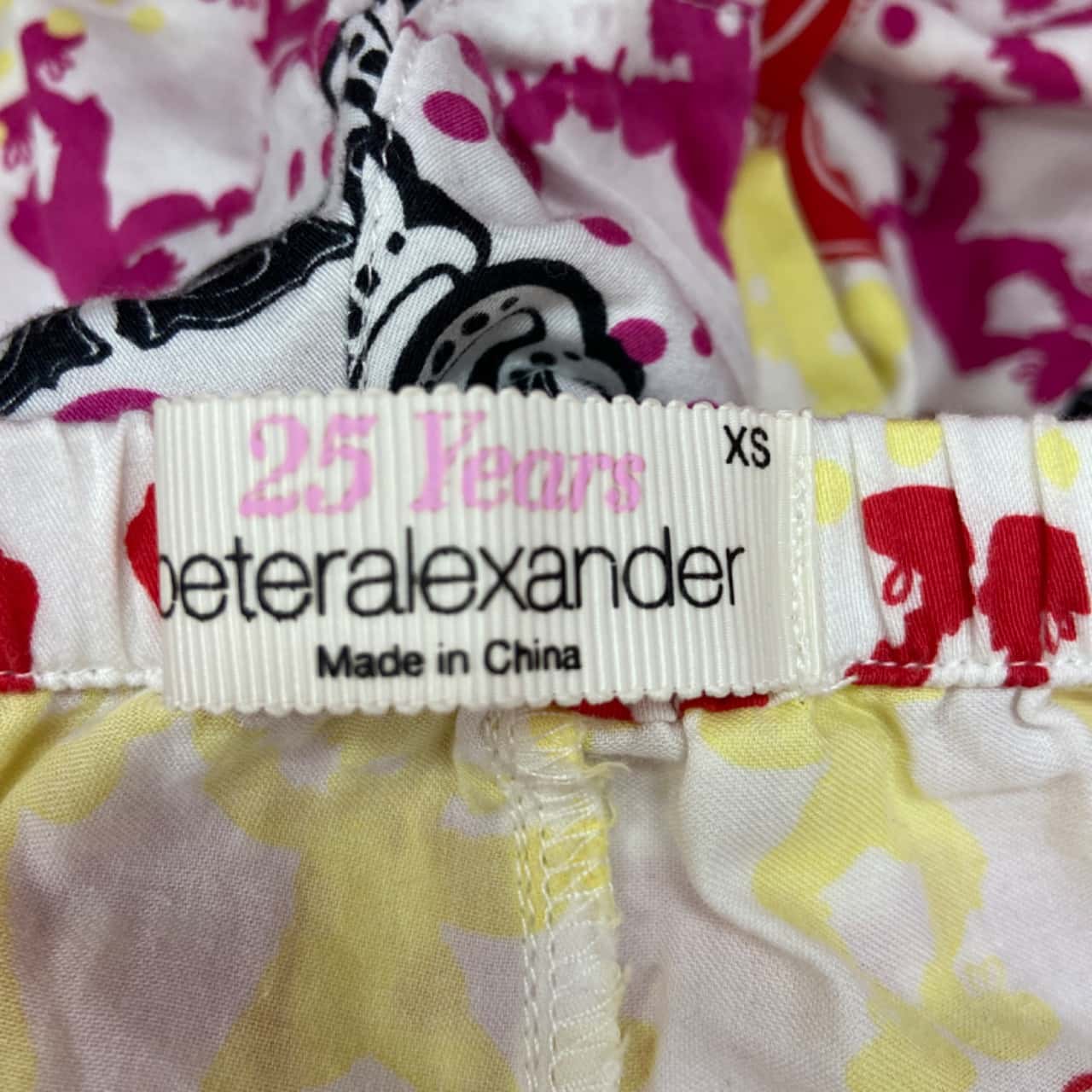Peter Alexander Womens Size XS Pants Multicoloured (s)