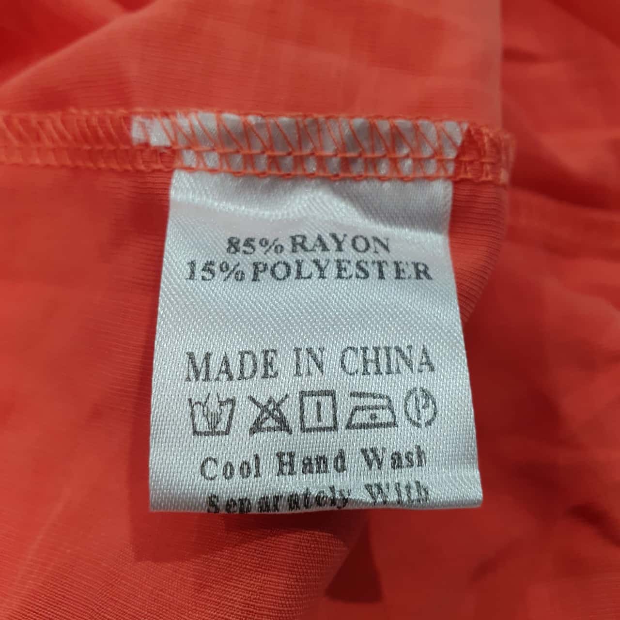 Salty Bright Womens Size 16 Midi Dress Orange