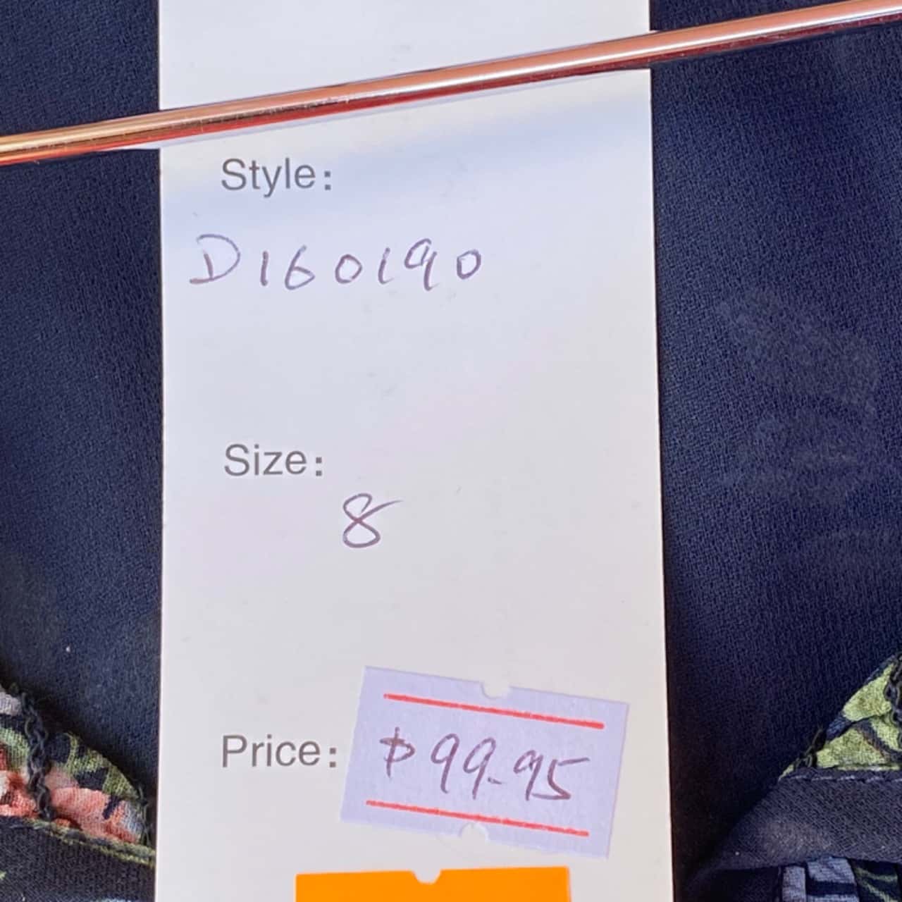 Stella Morgan Womens Ritzy Lady Long Sleeve Blue / Floral dress