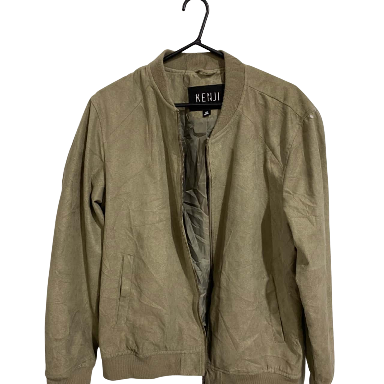 Kenji/Mens/Size XL/ Front Zipper/Brown