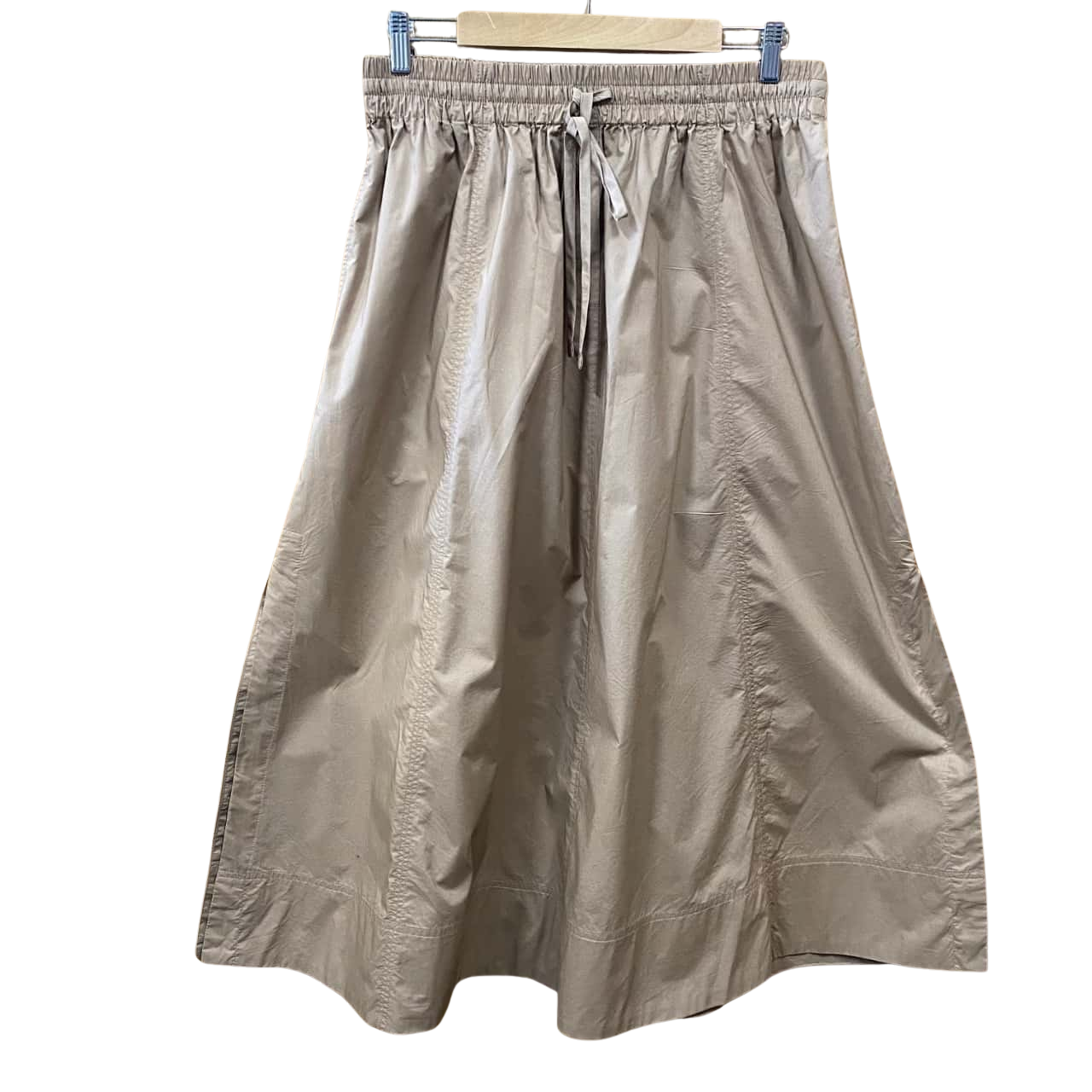 Sportscraft Camel Brown Side-Split Skirt Size 12