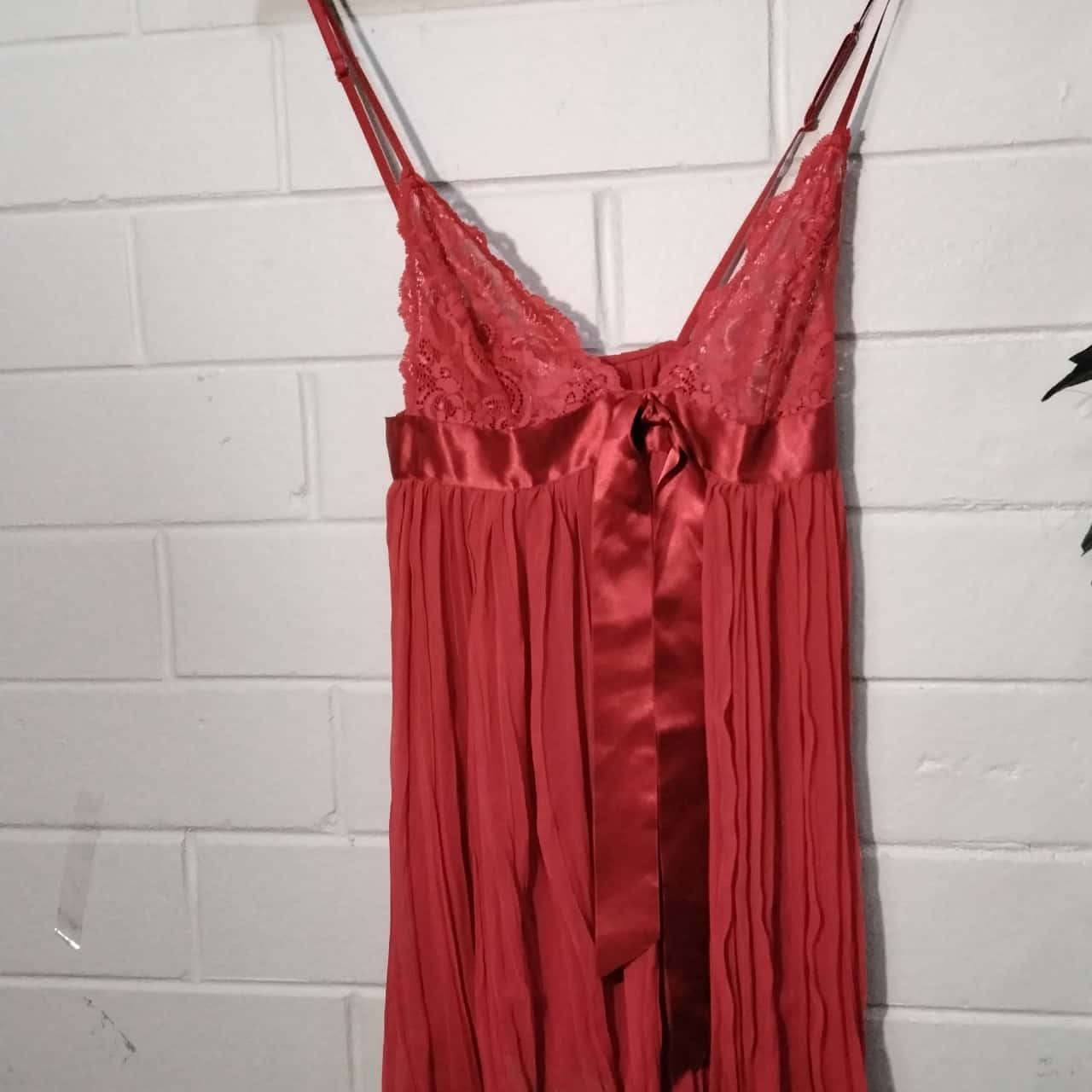 Womens Victoria Secret Red Lingerie Size S(s)