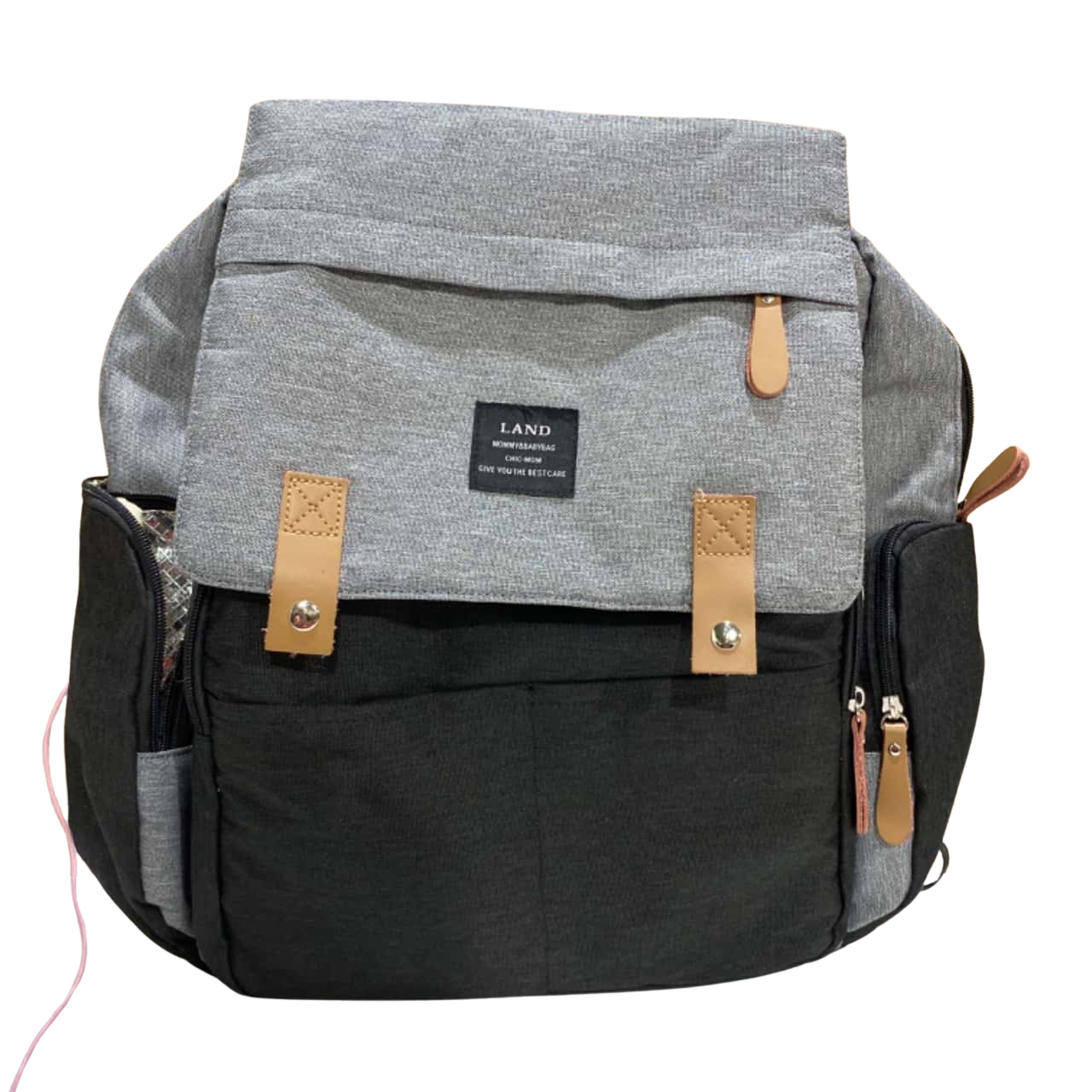 Land Mommy&Baby Bag Black &Grey Insulated(s)